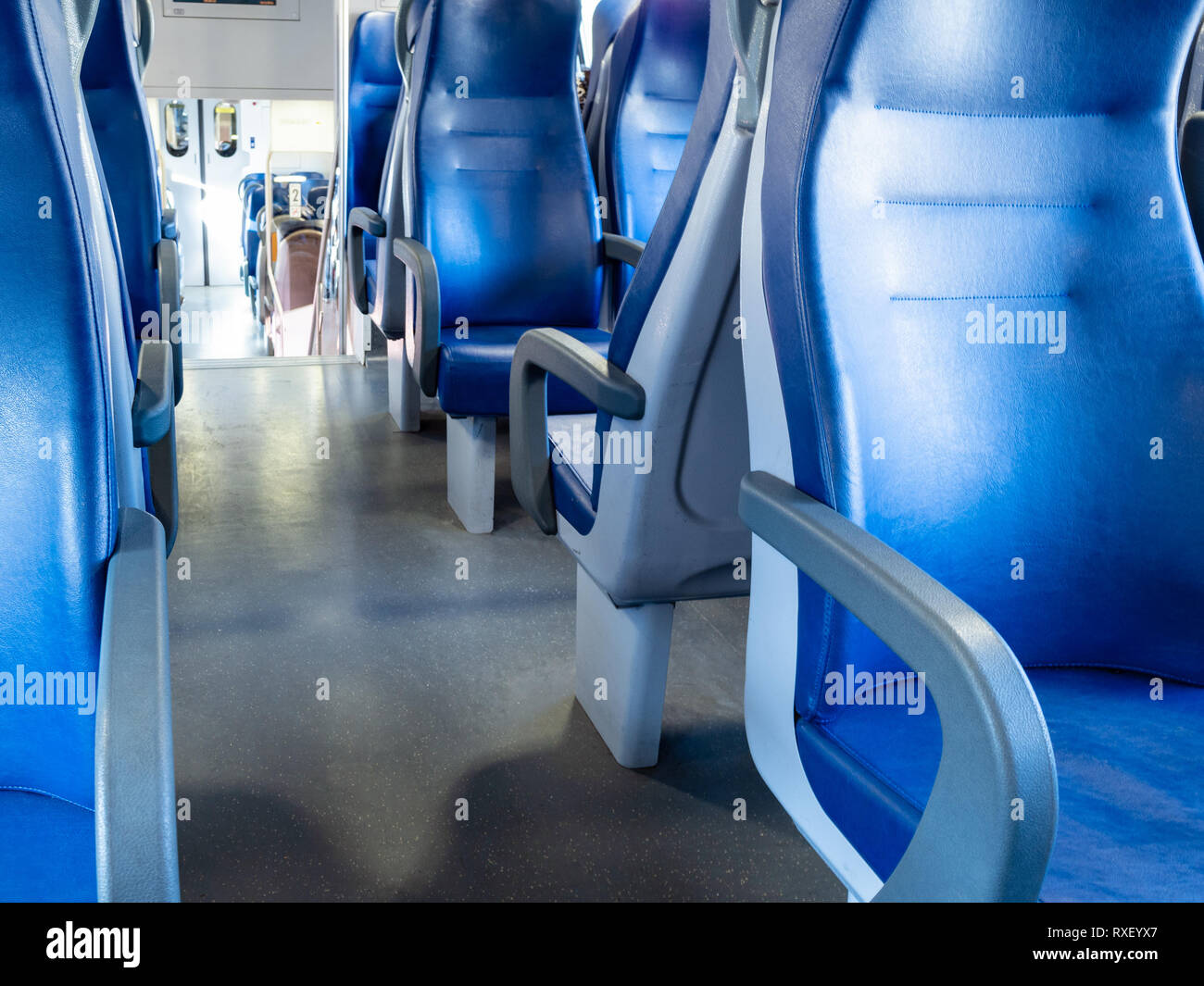 Double decker train in italy hi-res stock photography and images - Alamy