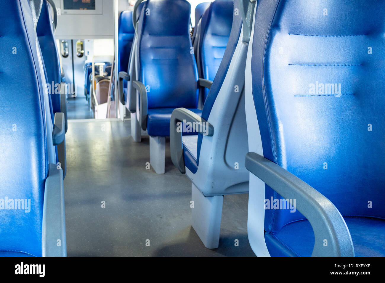 Inside railcar hi-res stock photography and images - Alamy