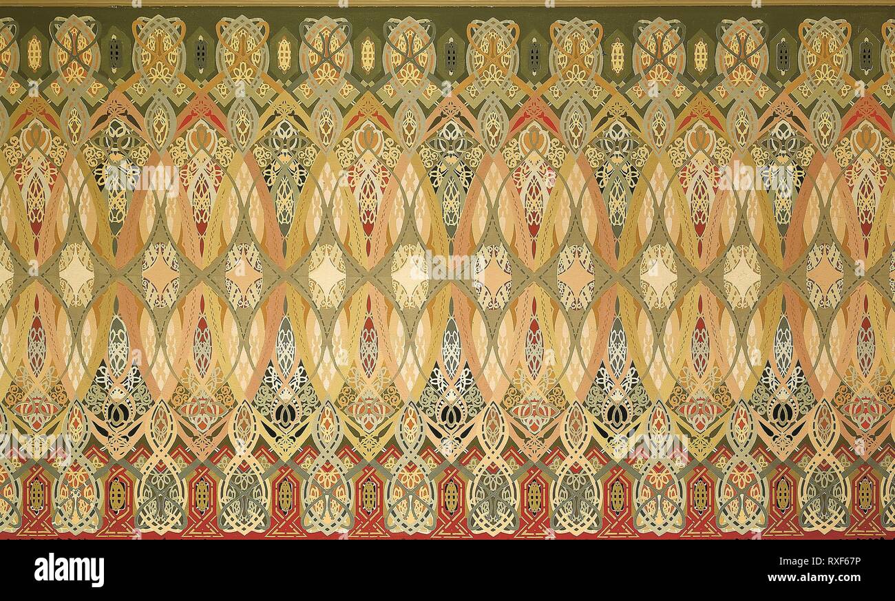 Chicago Stock Exchange Trading Room: Stencil. Adler & Sullivan ...