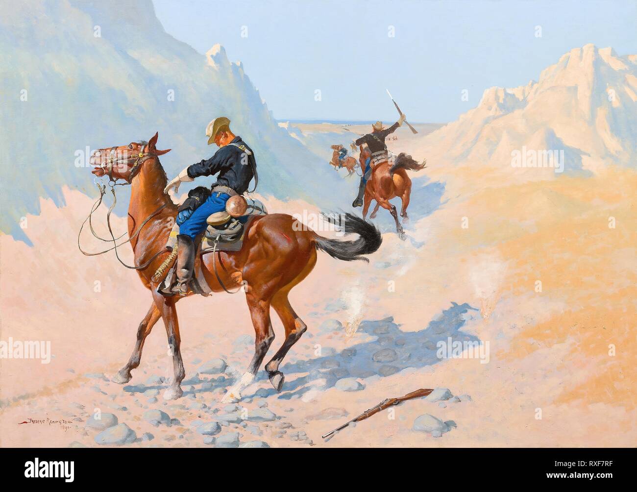 The Advance-Guard, or The Military Sacrifice (The Ambush). Frederic ...