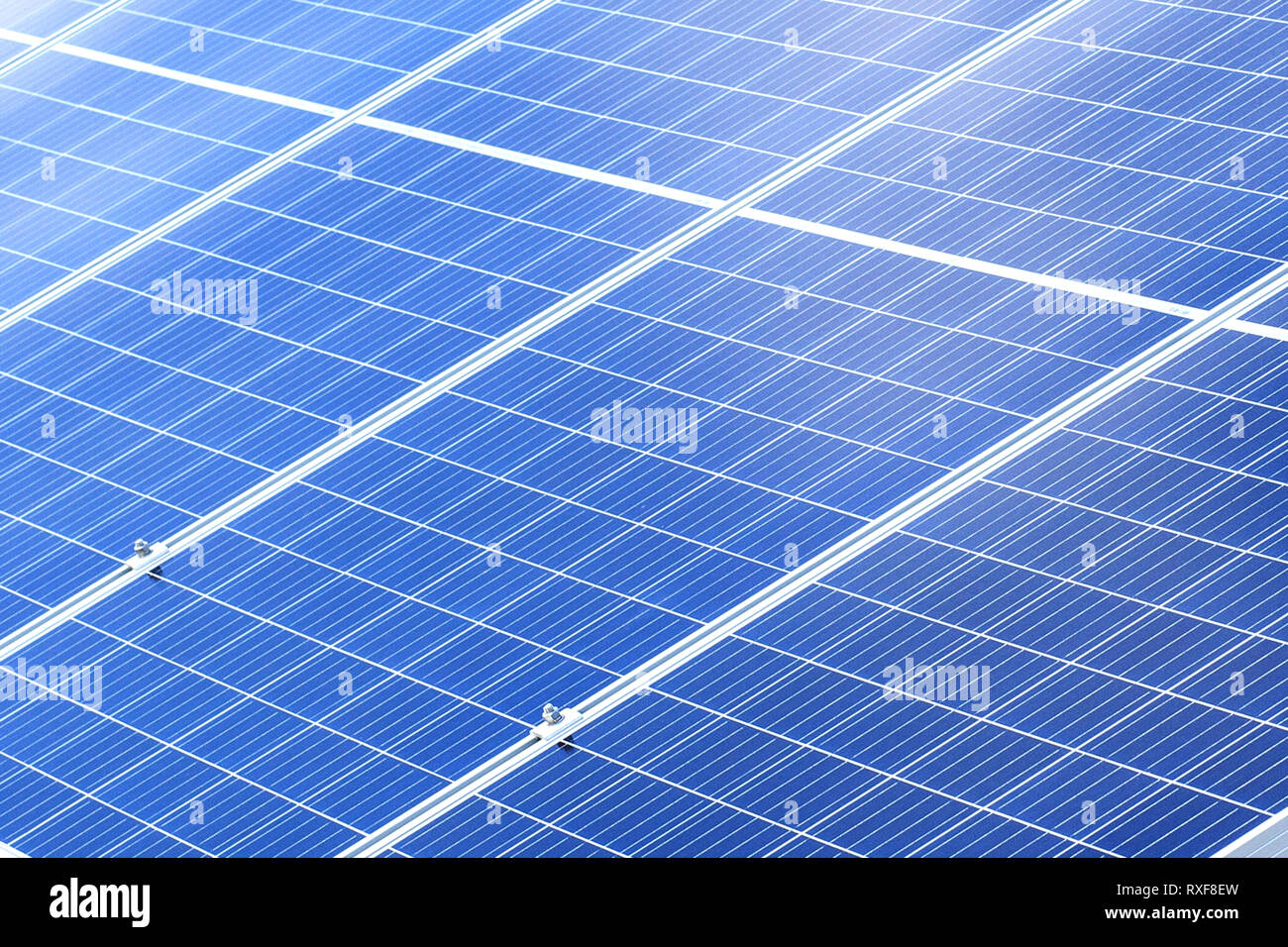 Solar panels background. Photovoltaic renewable energy source Stock ...