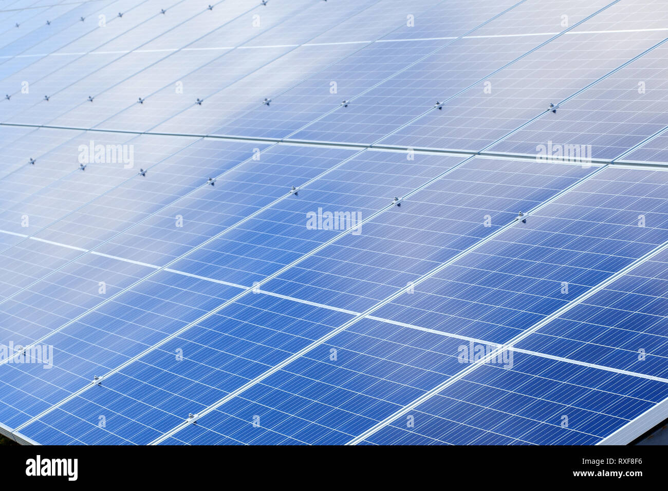 Solar panels background. Photovoltaic renewable energy source Stock ...