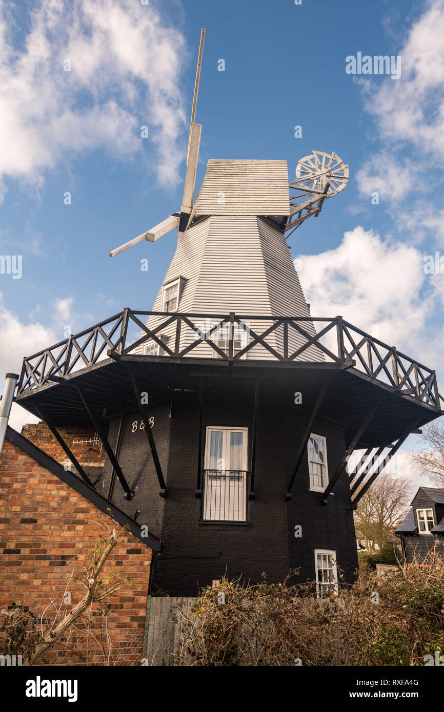 Smock Windmill Rye, East Sussex Stock Photo - Alamy