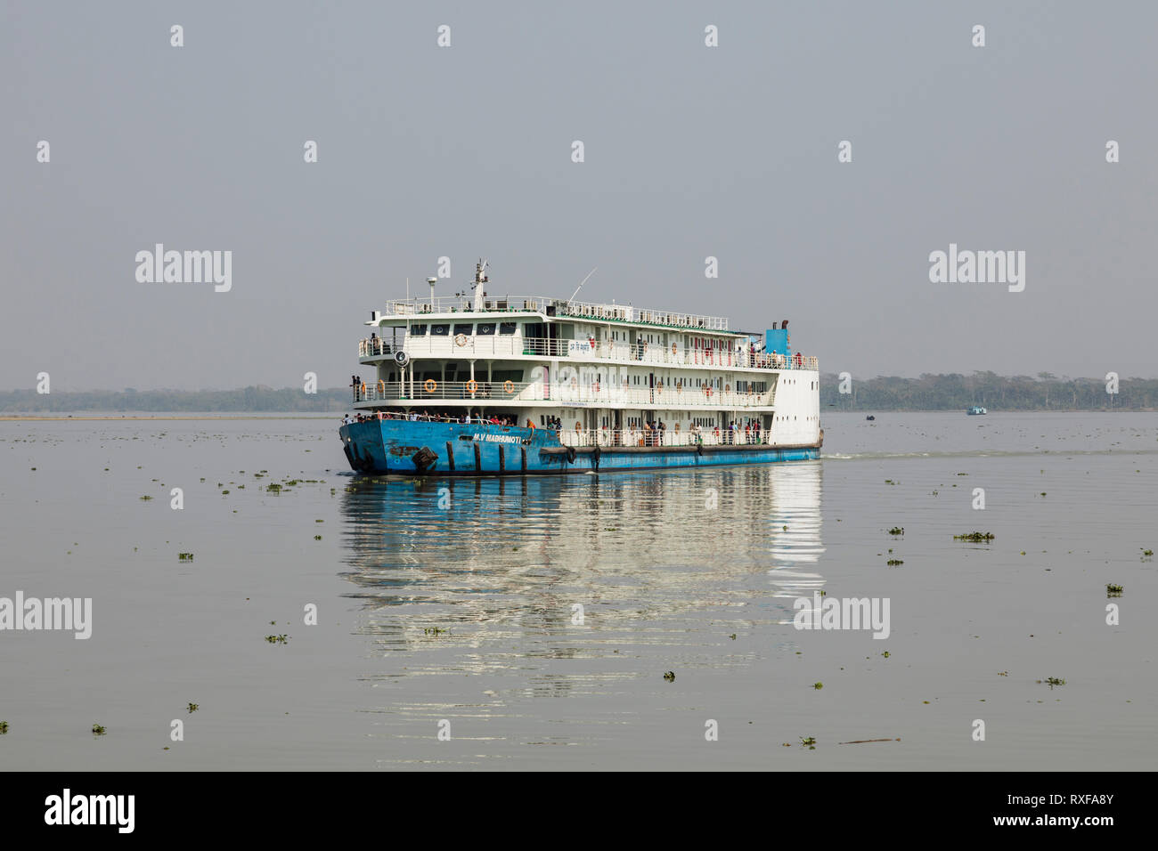 Passenger boat crowded cross hi-res stock photography and images - Alamy