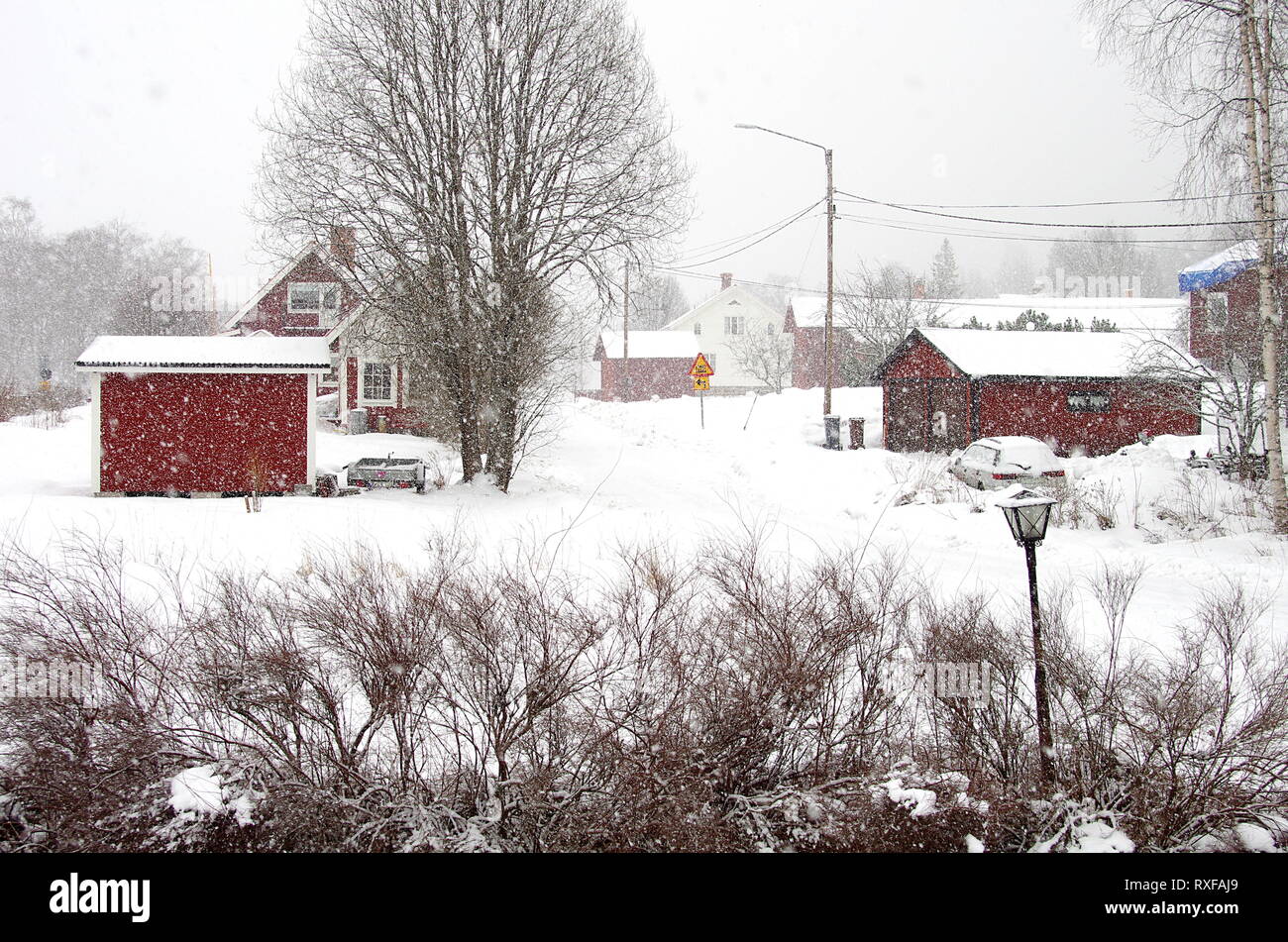 Towns in sweden winter hi-res stock photography and images - Alamy