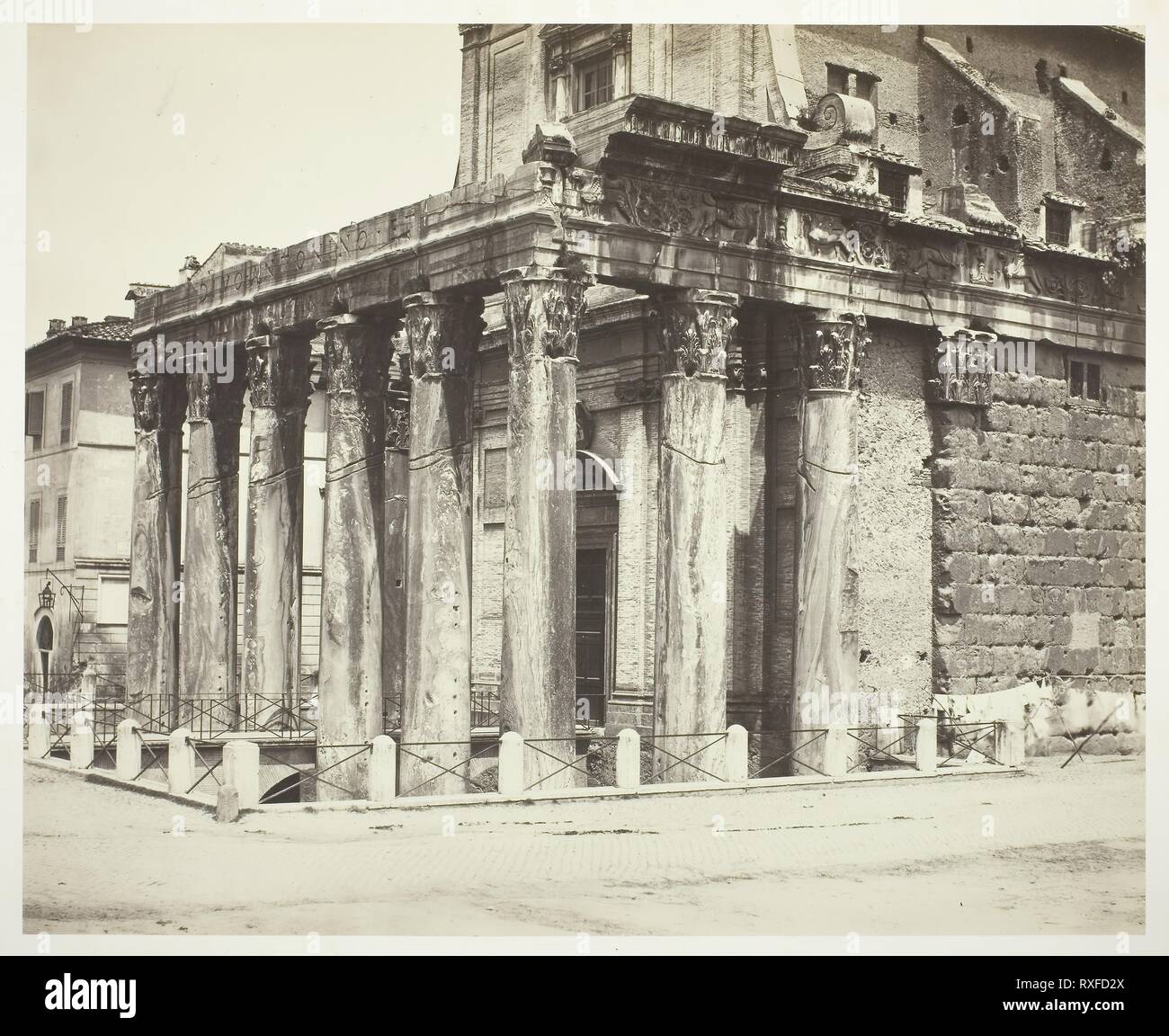 Untitled [Rome]. Bisson Frères (Louis-Auguste Bisson, French, 1814-1876 ...