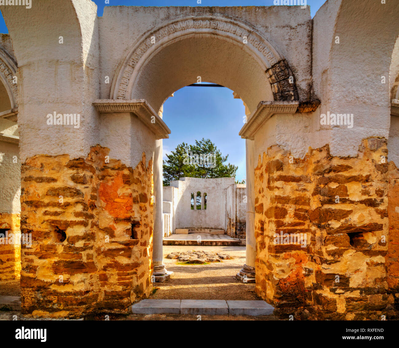 Ruins of ancient christian church Stock Photo - Alamy