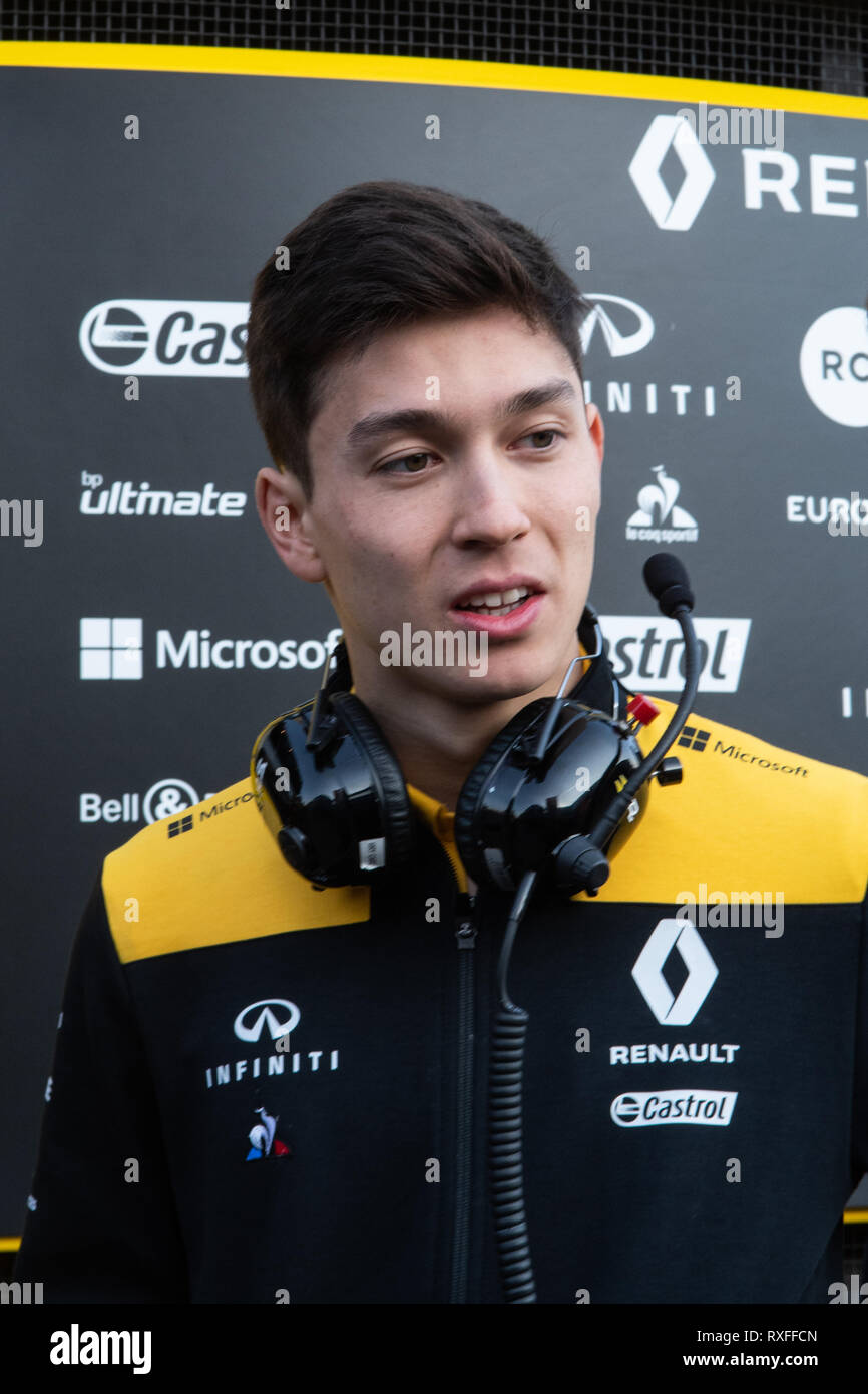Barcelona, Spain. 1st March, 2019 Jack Aitken from Great Britain ...