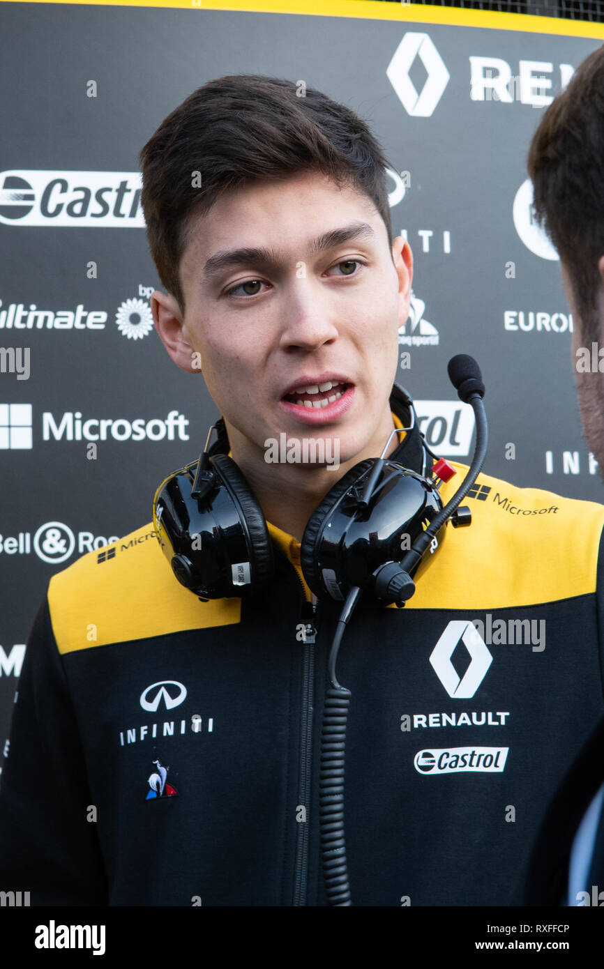 Barcelona, Spain. 1st March, 2019 Jack Aitken from Great Britain ...