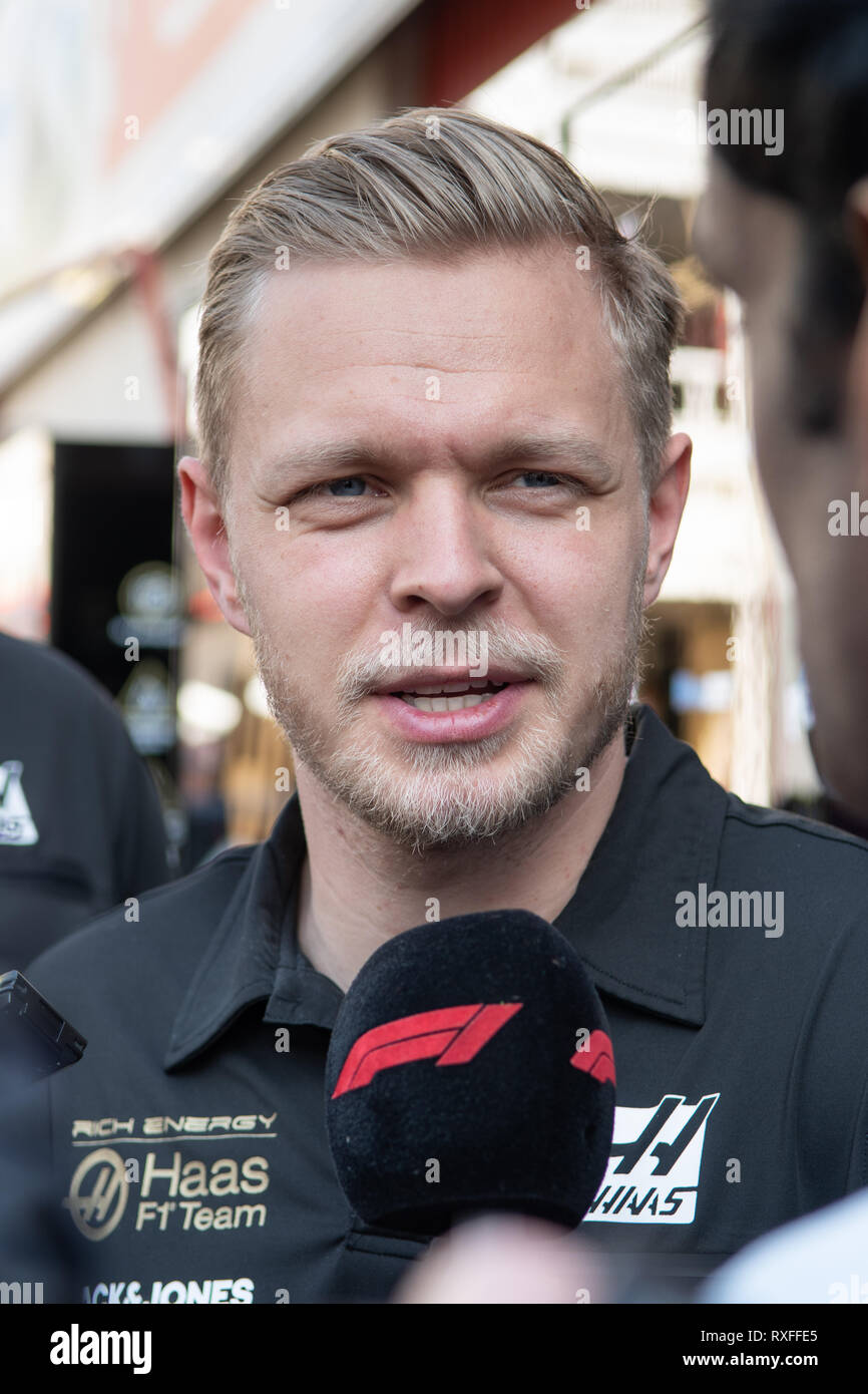 Kevin magnussen driving the 20 rich energy haas f1 team hi-res stock photography and images - Alamy