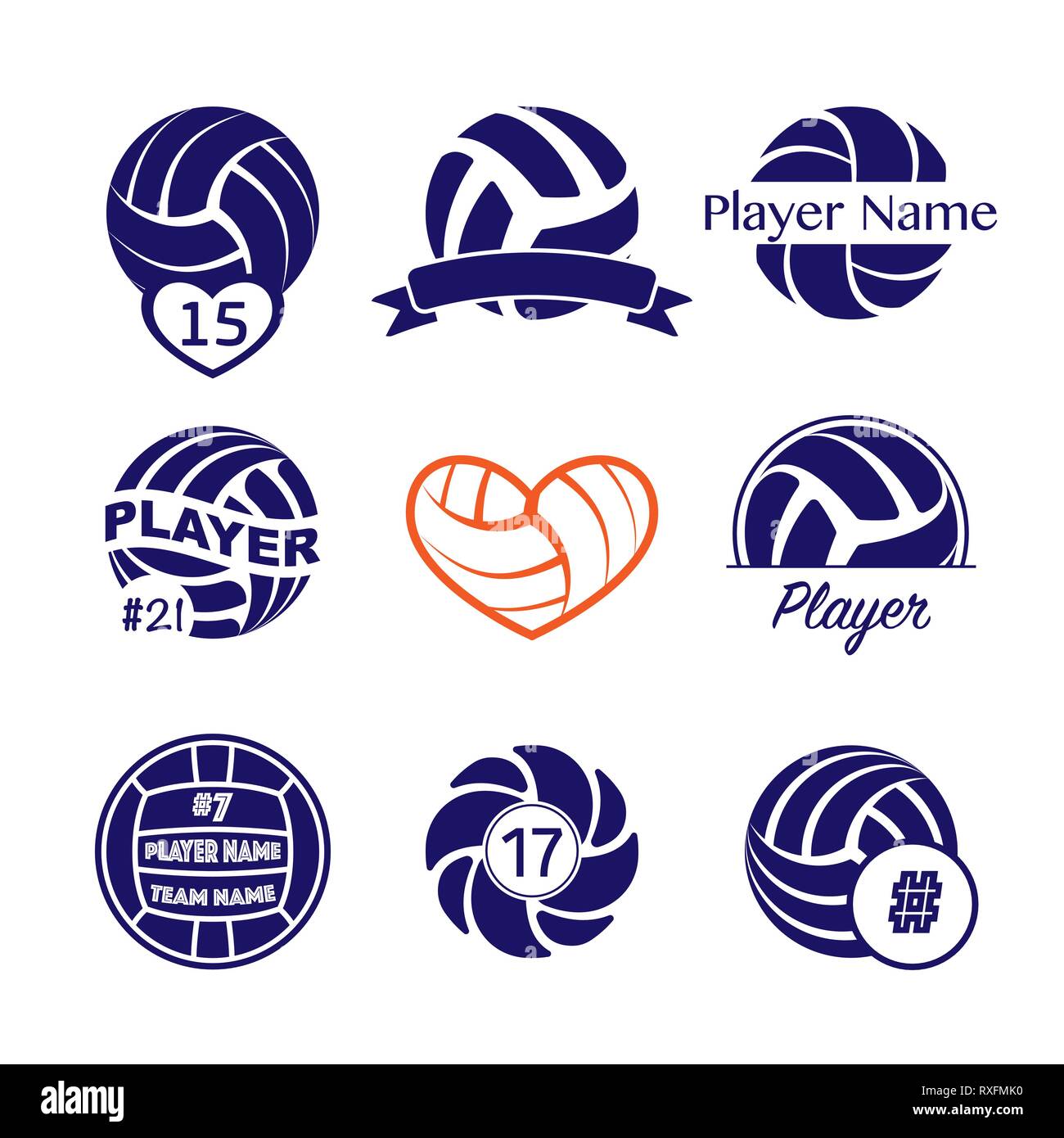 Volleyball Logos For T Shirts