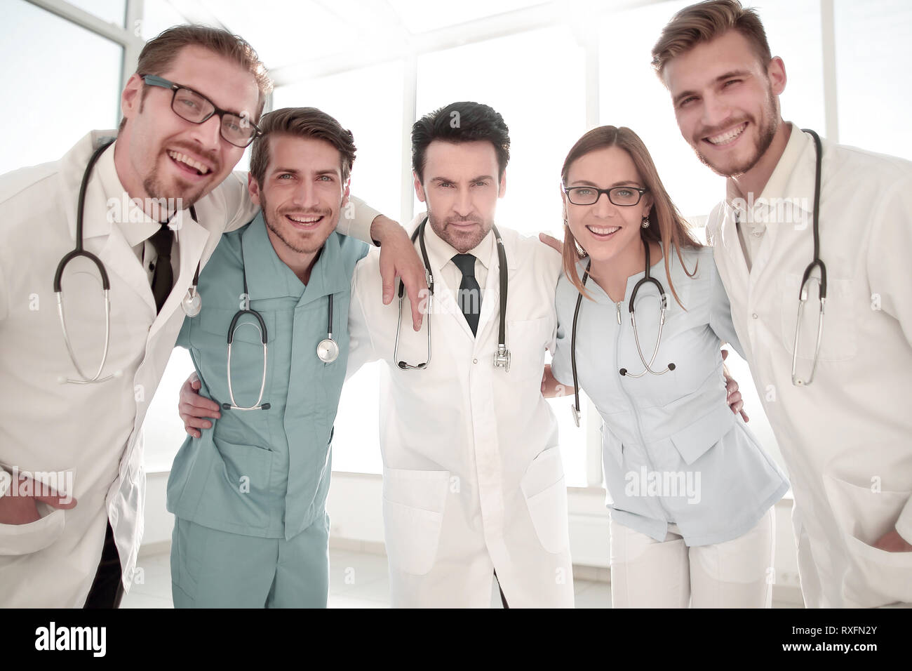 picture of young team or group of doctors Stock Photo - Alamy