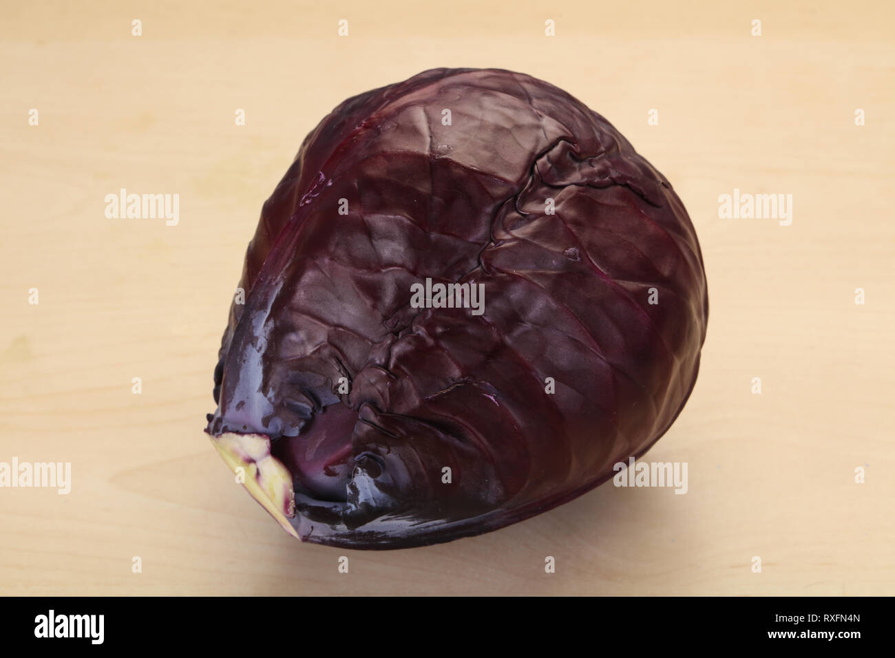 Red bright cabbage ready for cooking Stock Photo - Alamy