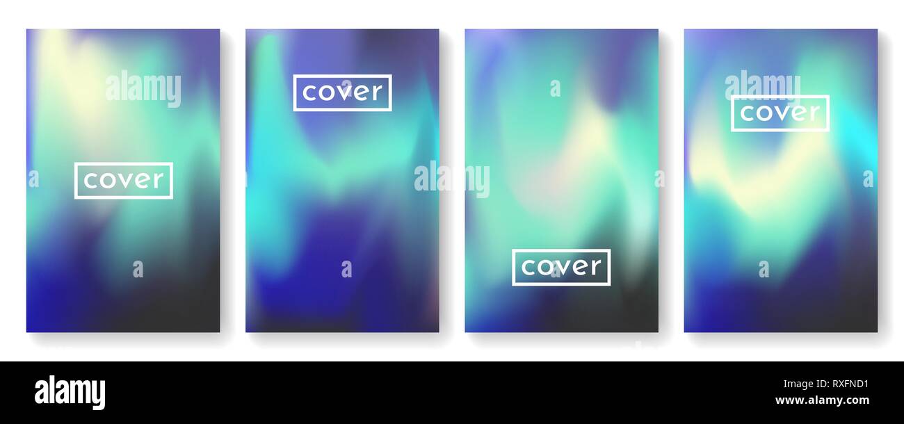 Bright color background with mesh gradient texture for brochure ...