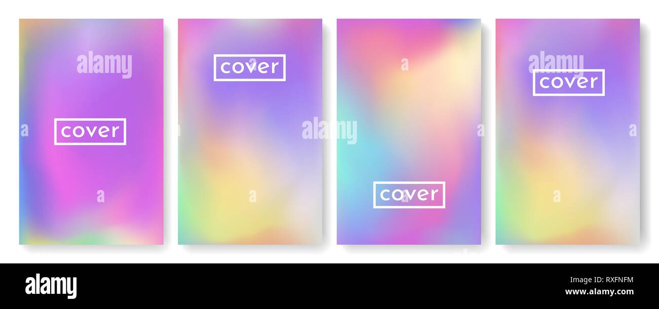 Bright color background with mesh gradient texture for brochure ...