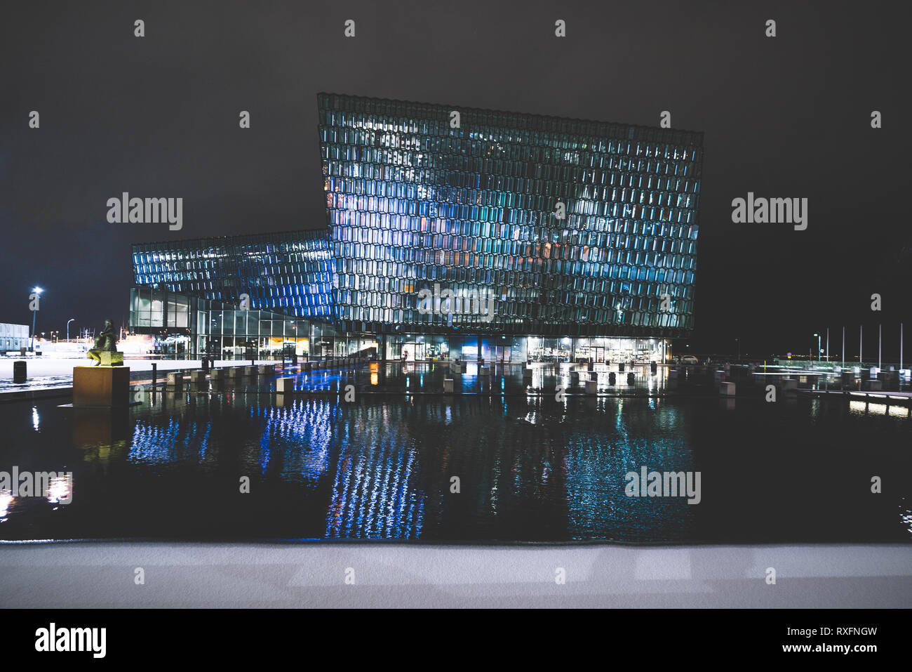 Reykjavik iceland summer opera house hi-res stock photography and ...