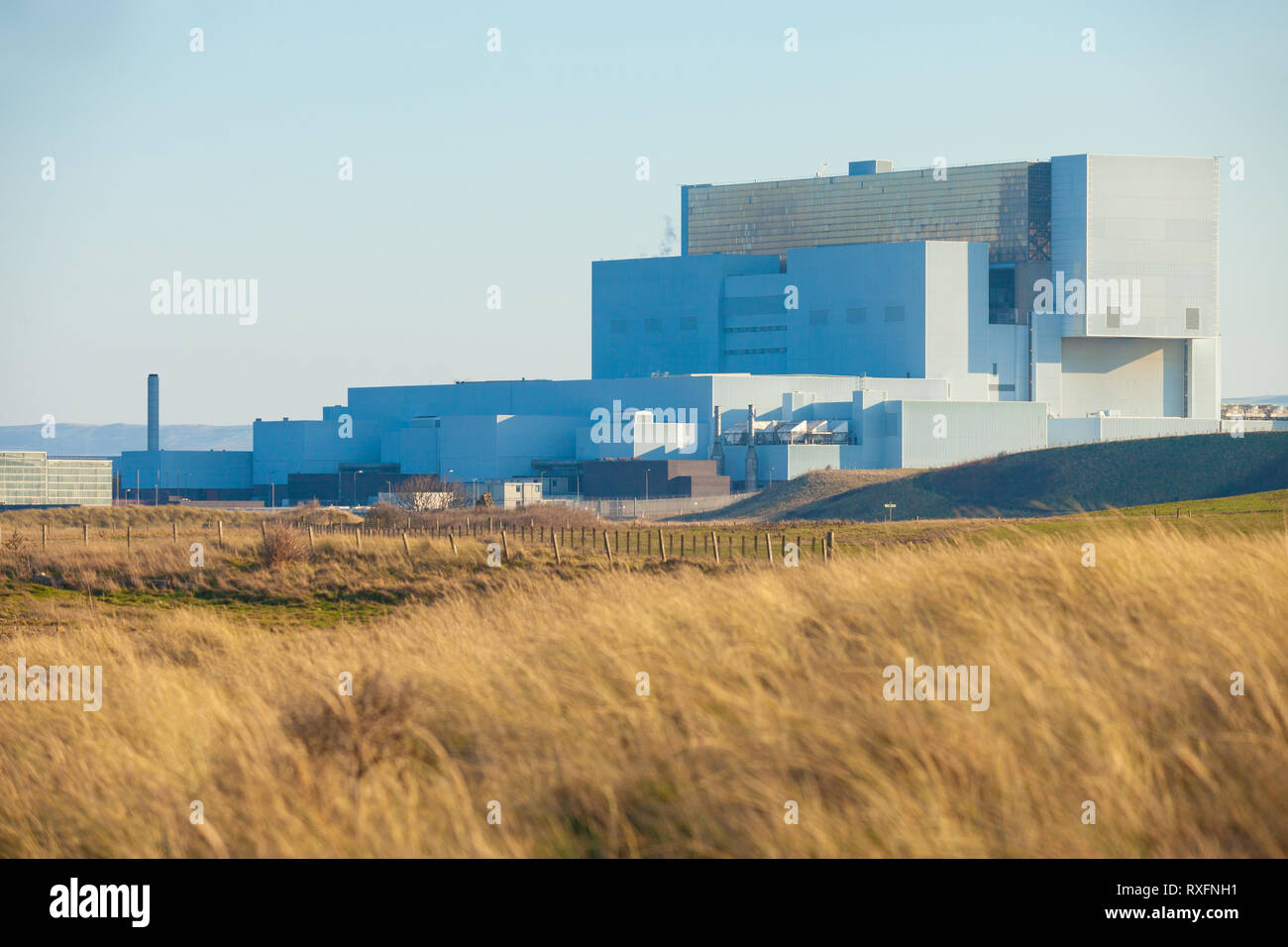 Torness Nuclear Power Station, Dunbar, East Lothian, Scotland, UK Stock ...