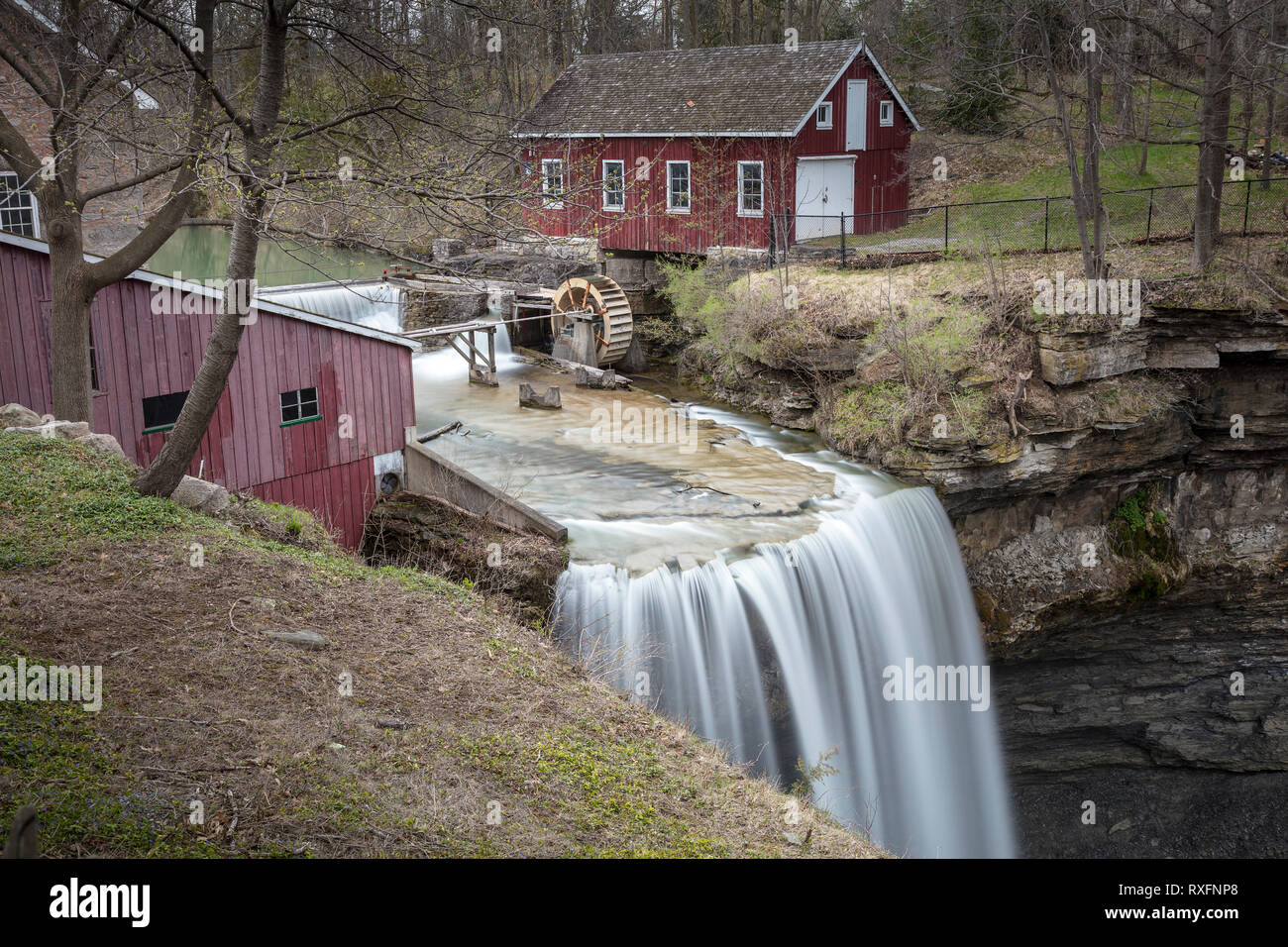 Water Powered Grist Mill High Resolution Stock Photography and Images ...