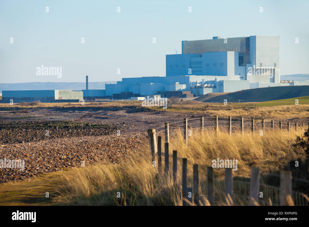 Torness Nuclear Power Station, Dunbar, East Lothian, Scotland, UK Stock ...