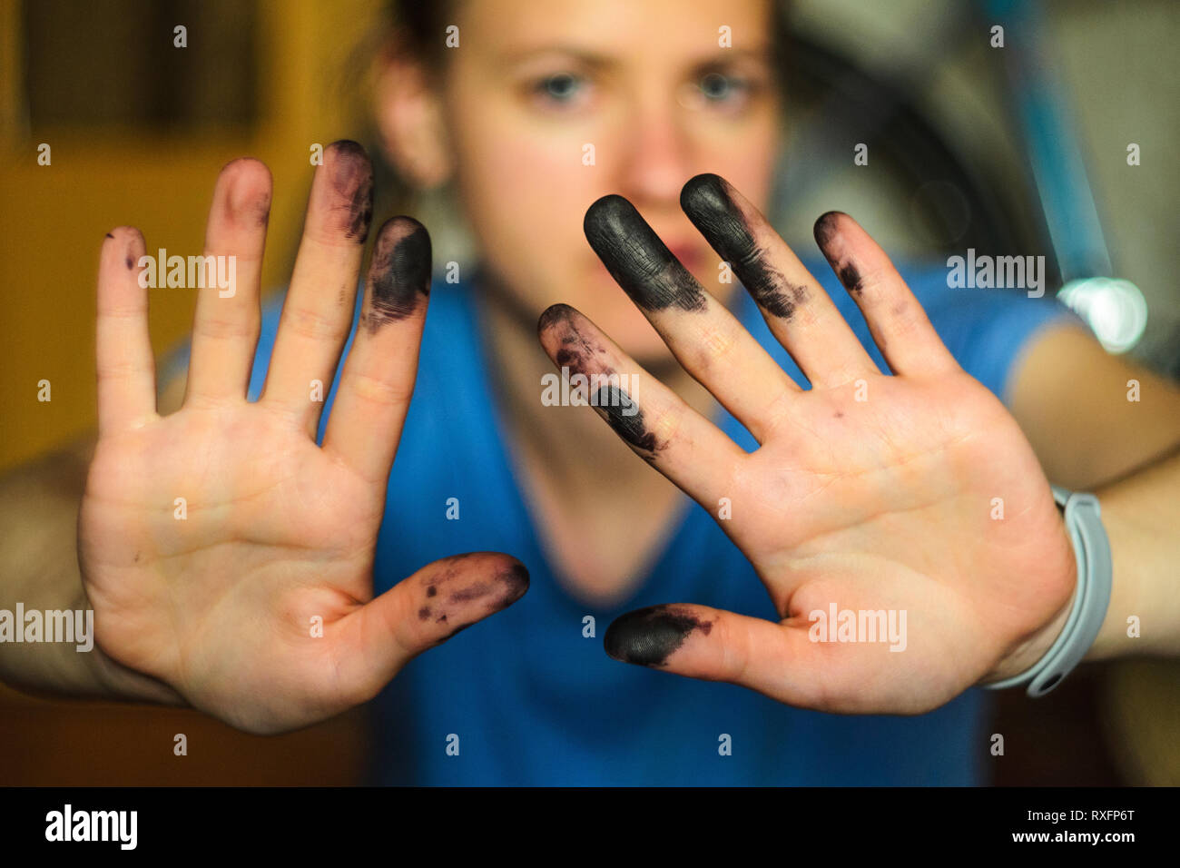 Closeup empty inkjet printer cartridge hi-res stock photography and ...