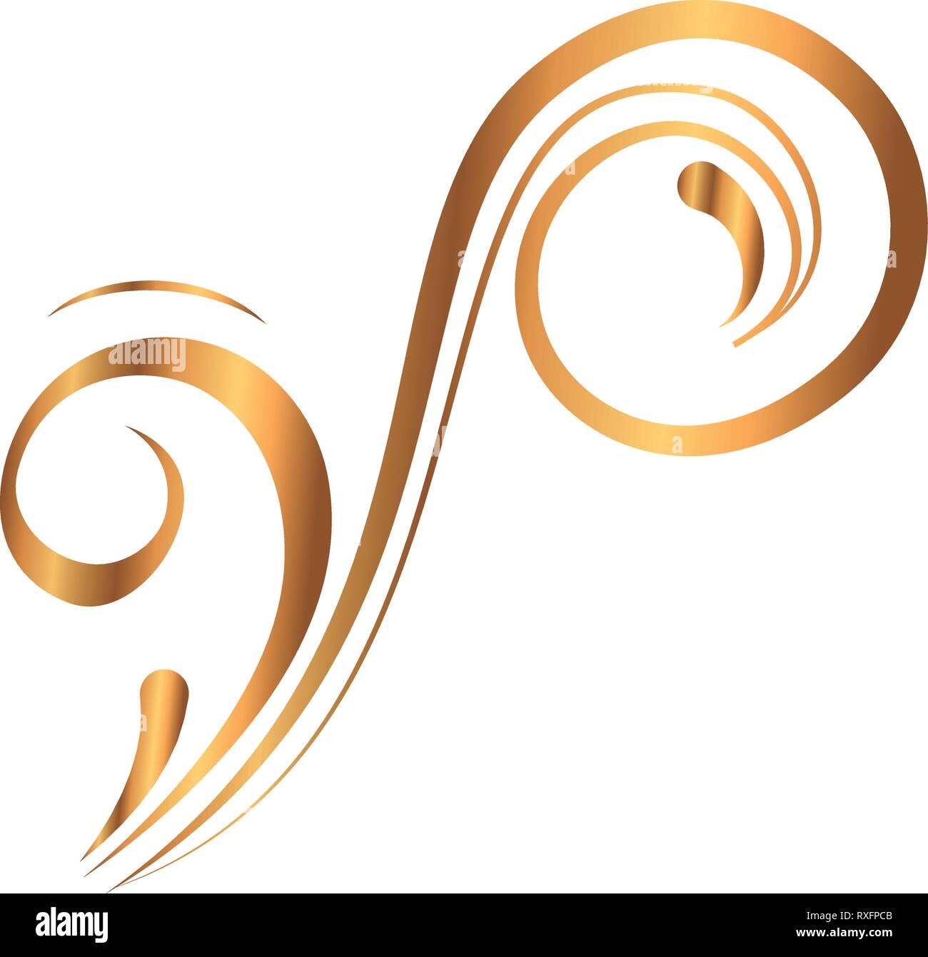 frame golden victorian style Stock Vector Image & Art - Alamy