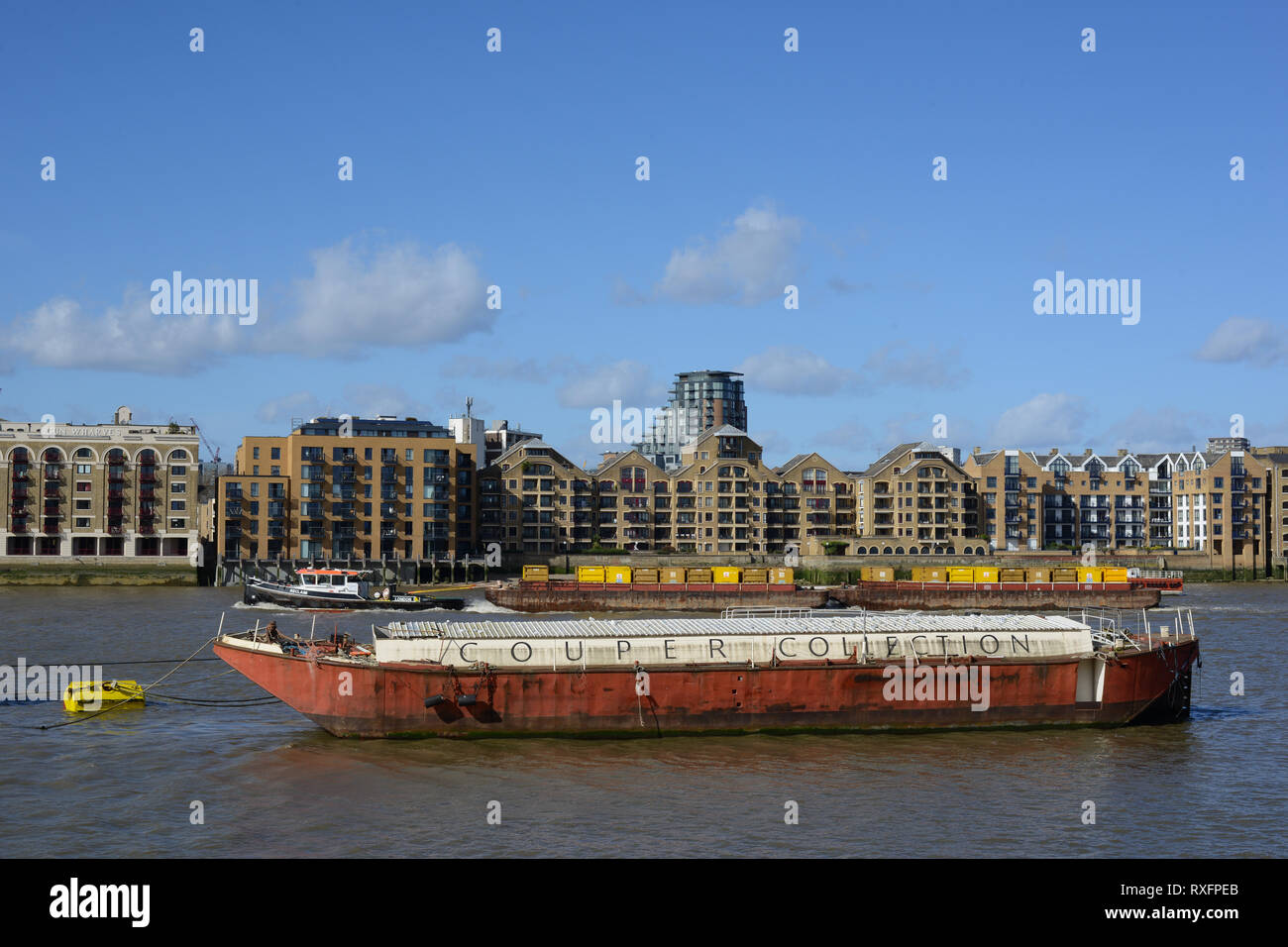 Thames River, Rotherhithe, London, United Kingdom Stock Photo - Alamy