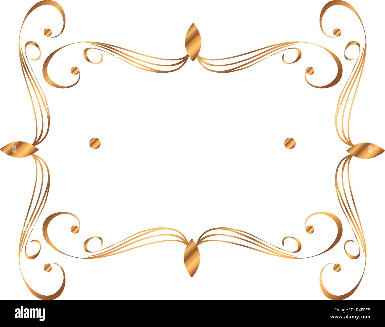 golden square label victorian style Stock Vector Image & Art - Alamy