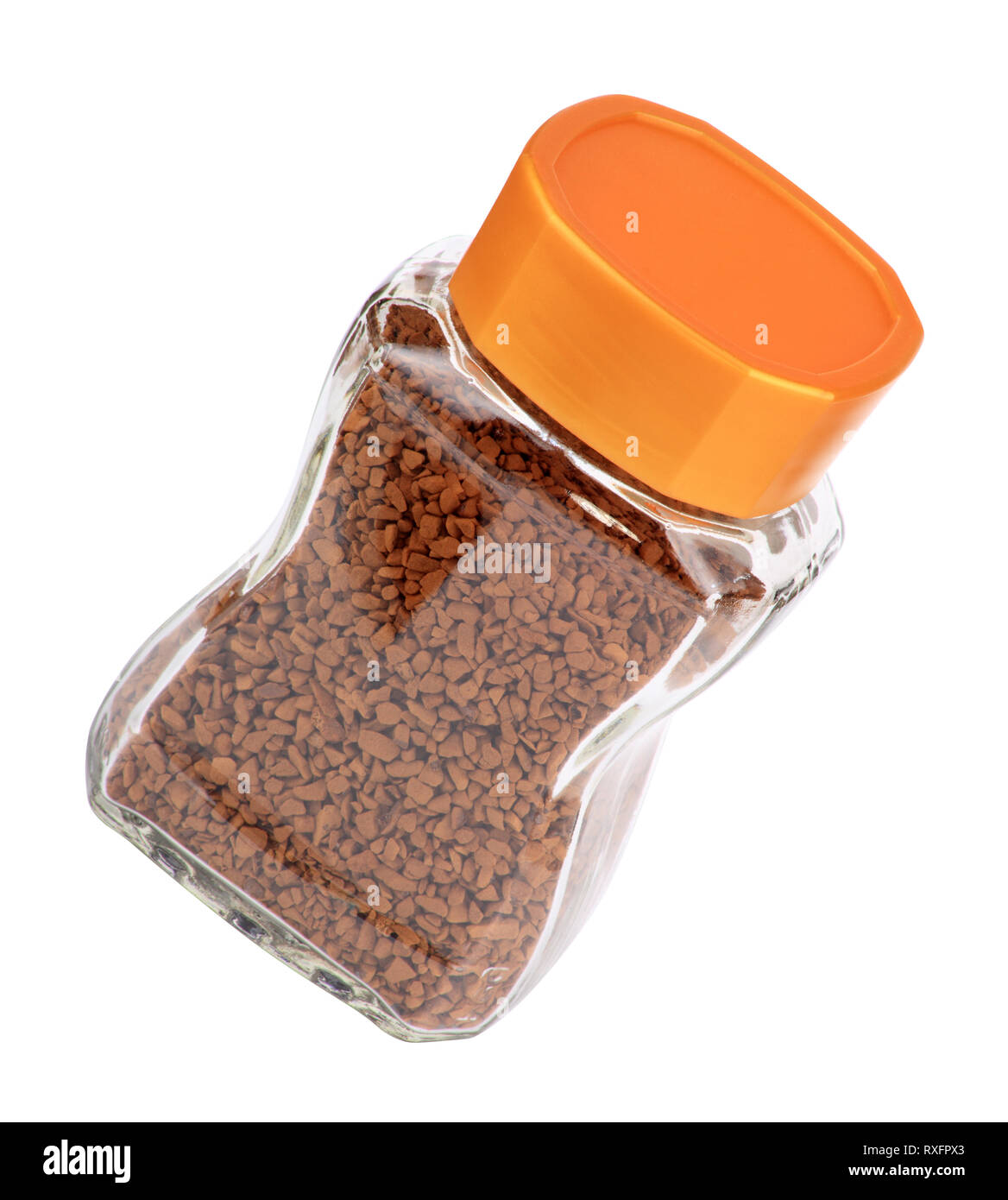 jar of instant coffee isolated Stock Photo - Alamy