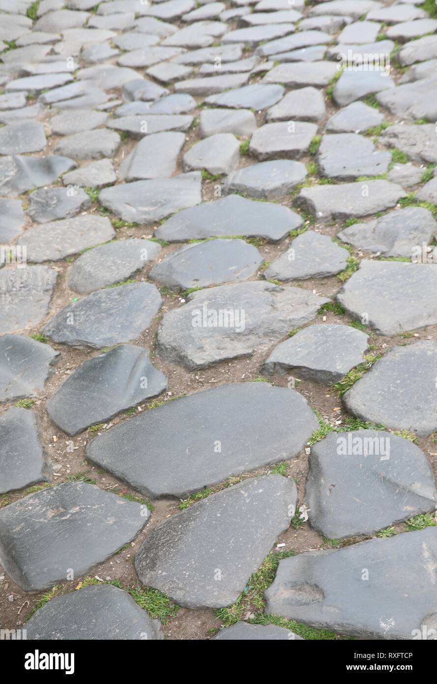 Via salaria roman hi-res stock photography and images - Alamy