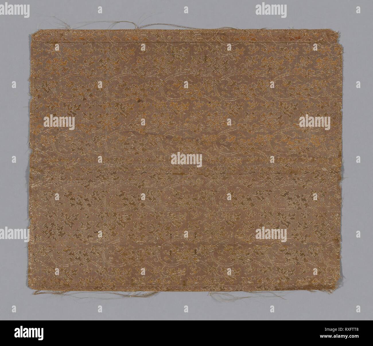 Plain compound twill silk gilt paper hi-res stock photography and ...