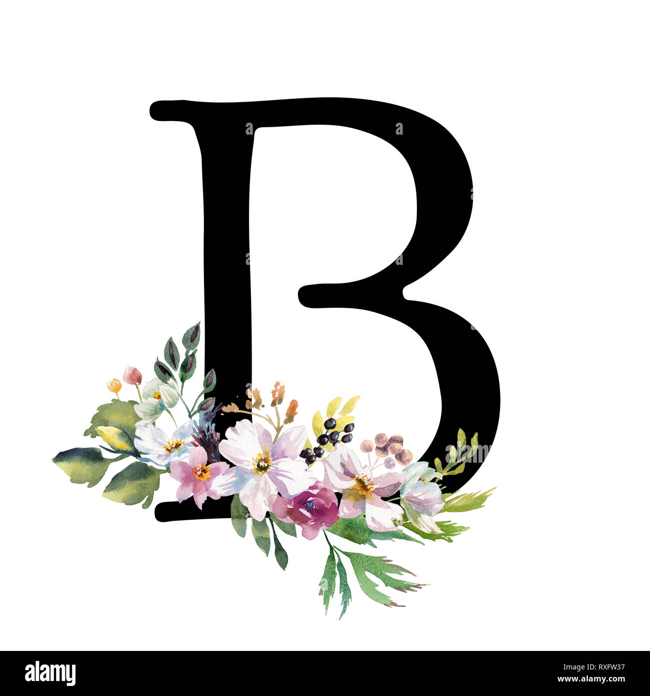 B Letter Design