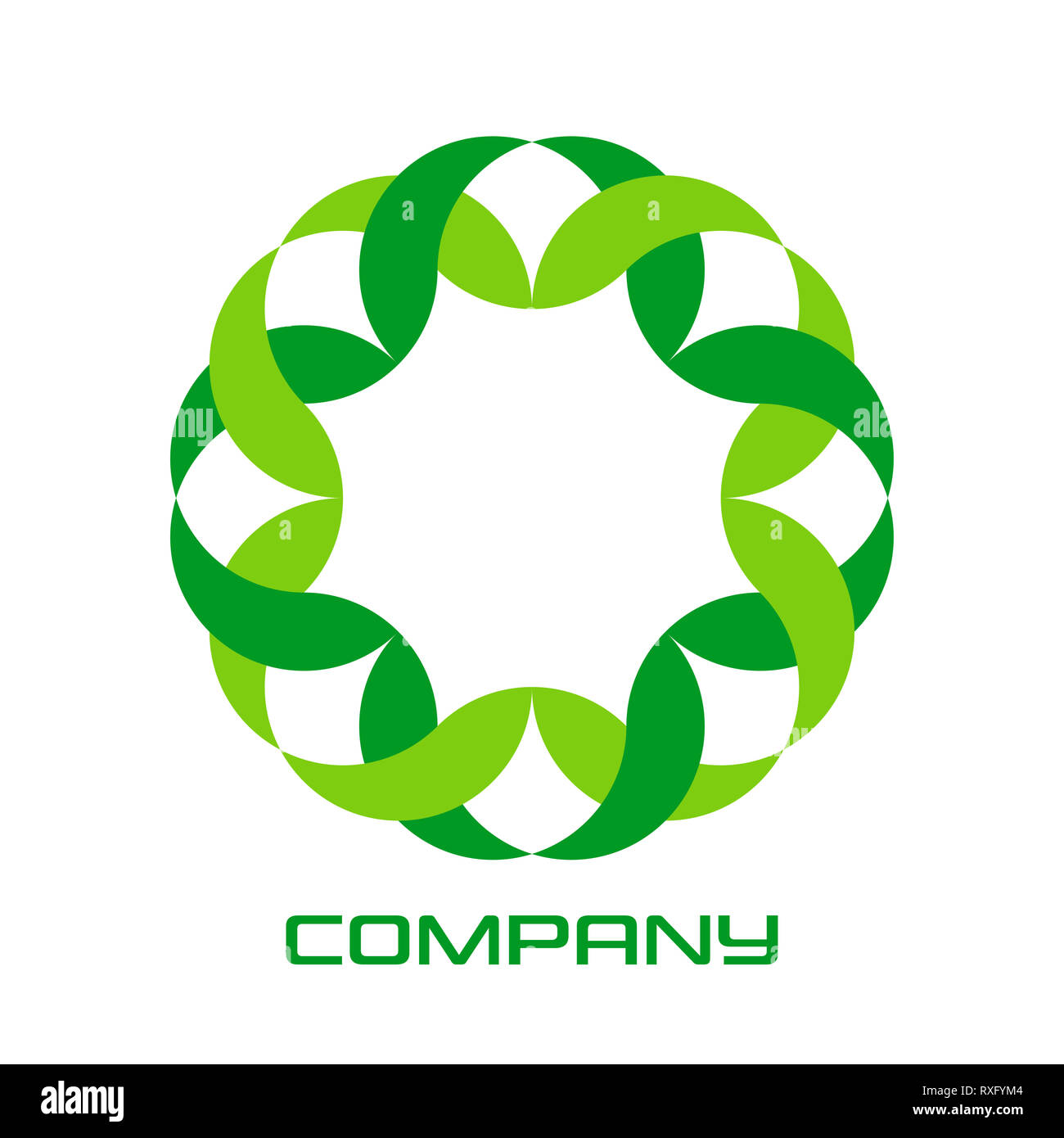 Green Flower Logo