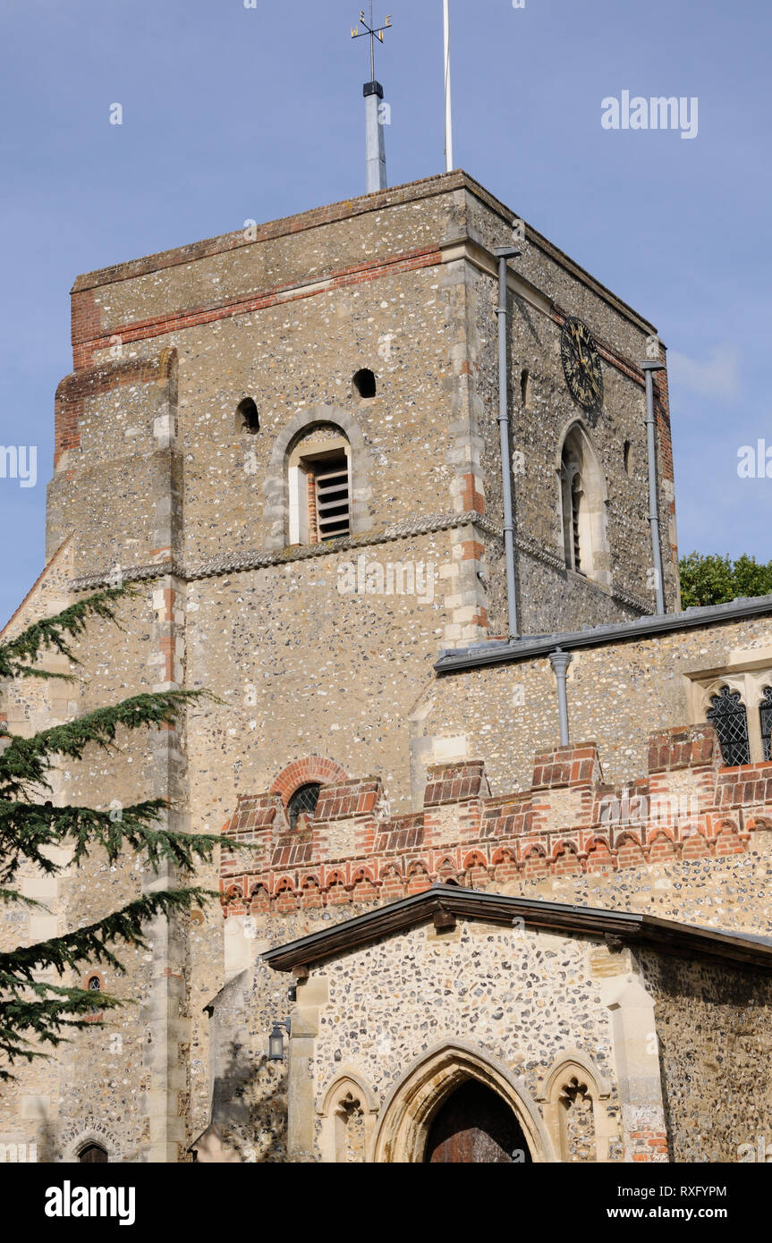 St Marys Church, Redbourn, Hertfordshire. St Mary’s is a magnificent ...