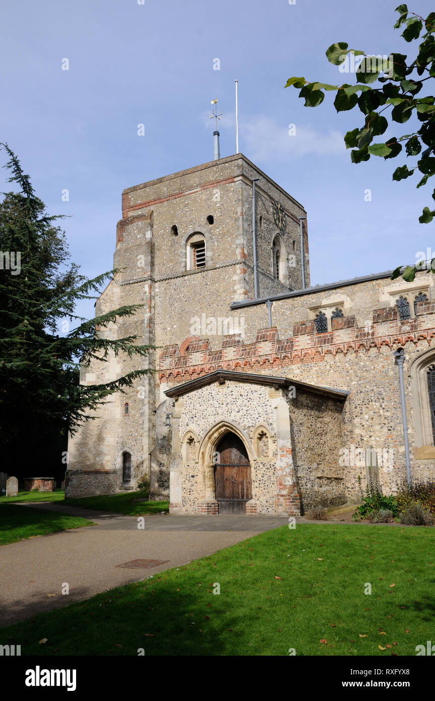 St Marys Church, Redbourn, Hertfordshire. St Mary’s is a magnificent ...