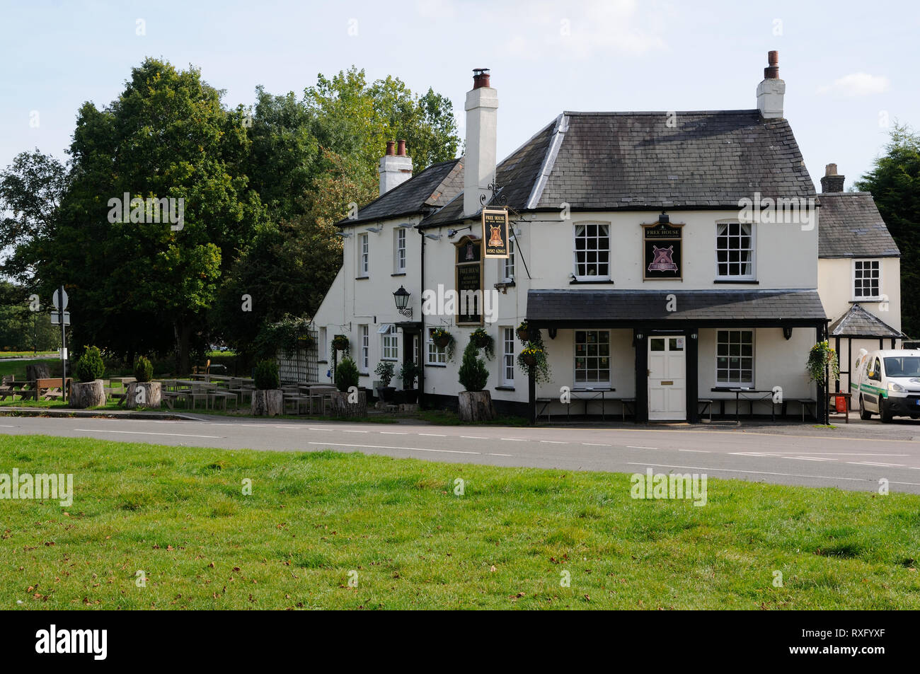 Cricketers, redbourn, hertfordshire hi-res stock photography and images ...