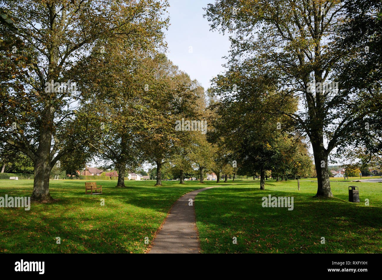 The Common, Redbourn, Hertfordshire Stock Photo - Alamy
