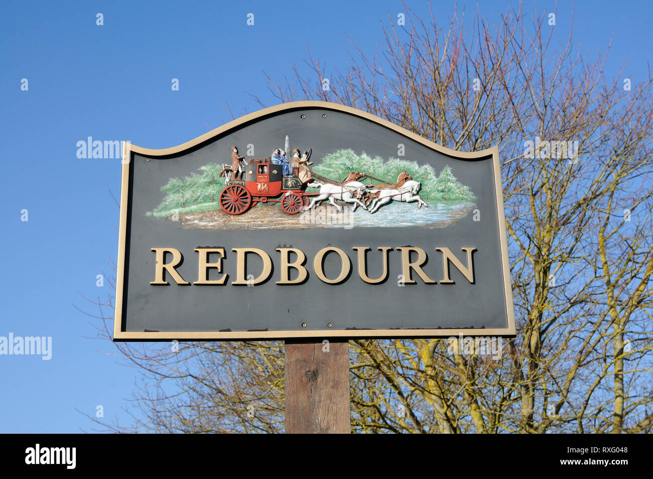 Redbourn village hi-res stock photography and images - Alamy