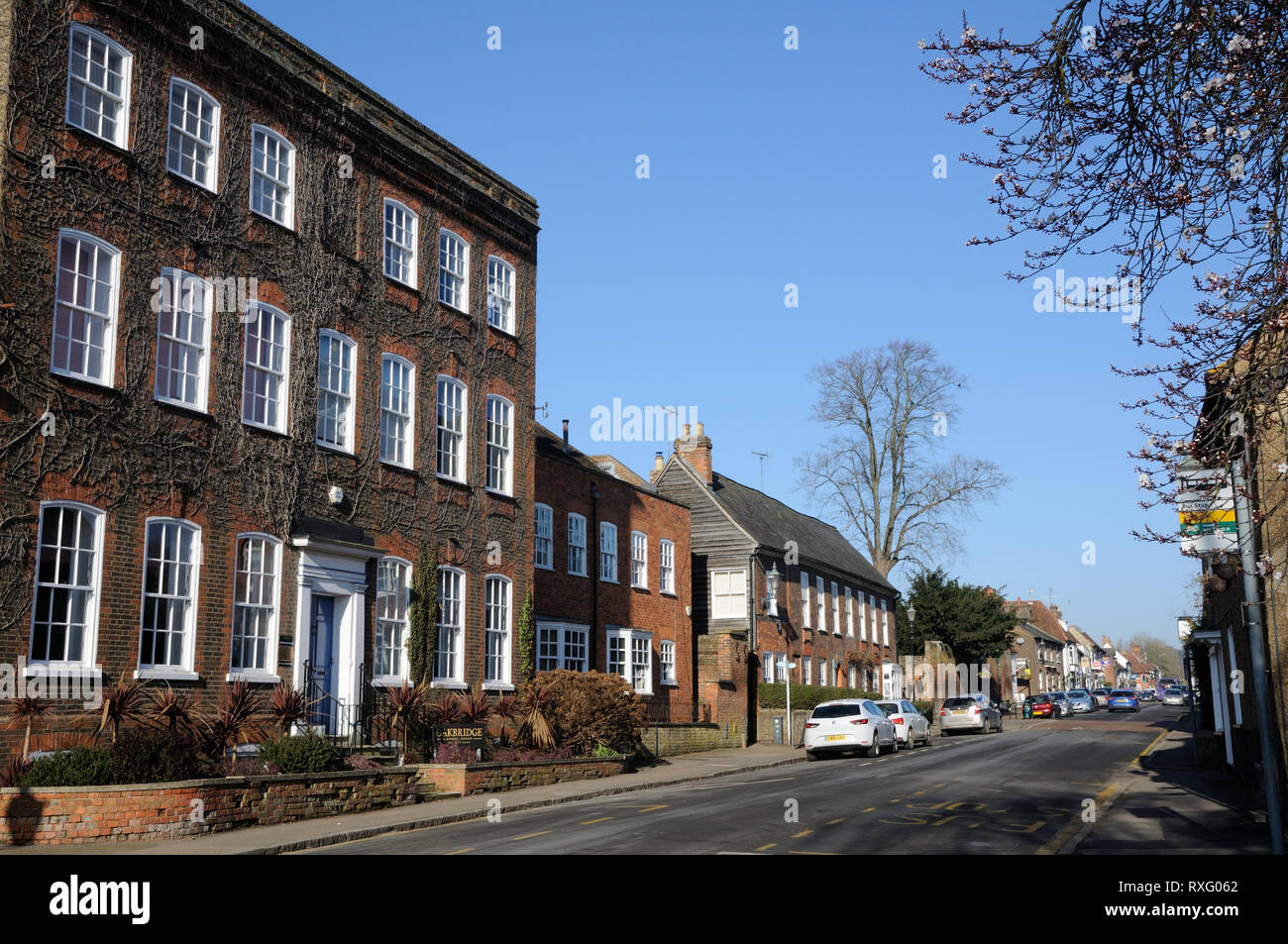 The Priory, Redbourm, Hertfordshire, is an Early Georgian building ...