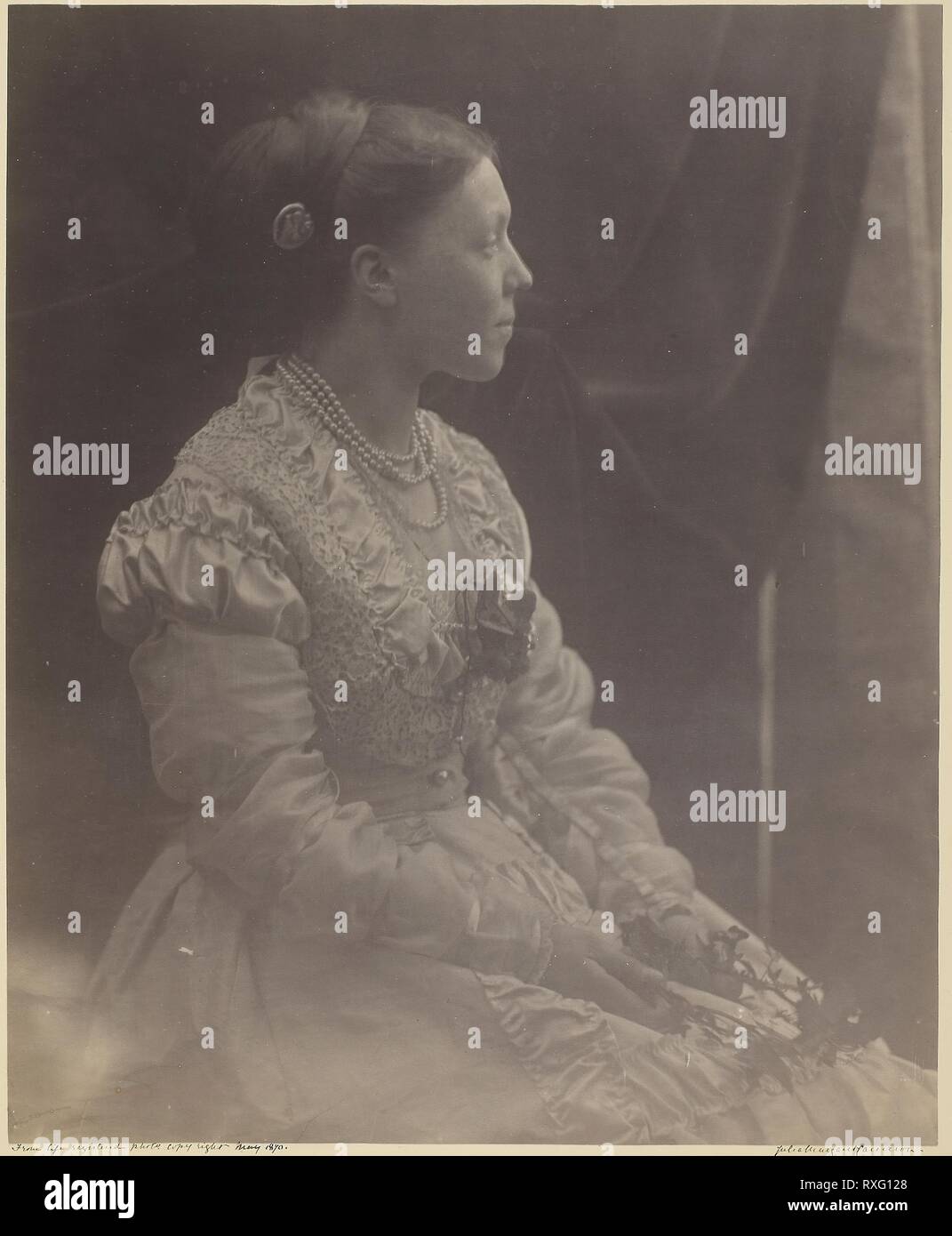 Anne Thackeray Ritchie. Julia Margaret Cameron; English, 1815-1879 ...