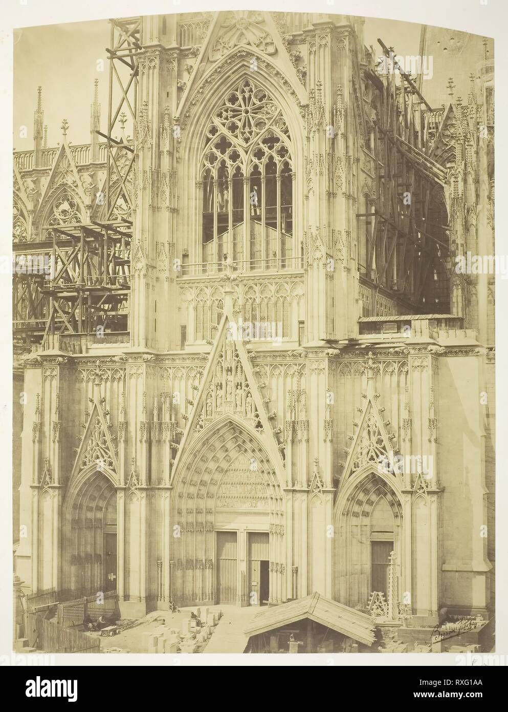 Cologne Cathedral, South Transept. Bisson Frères (Louis-Auguste Bisson ...
