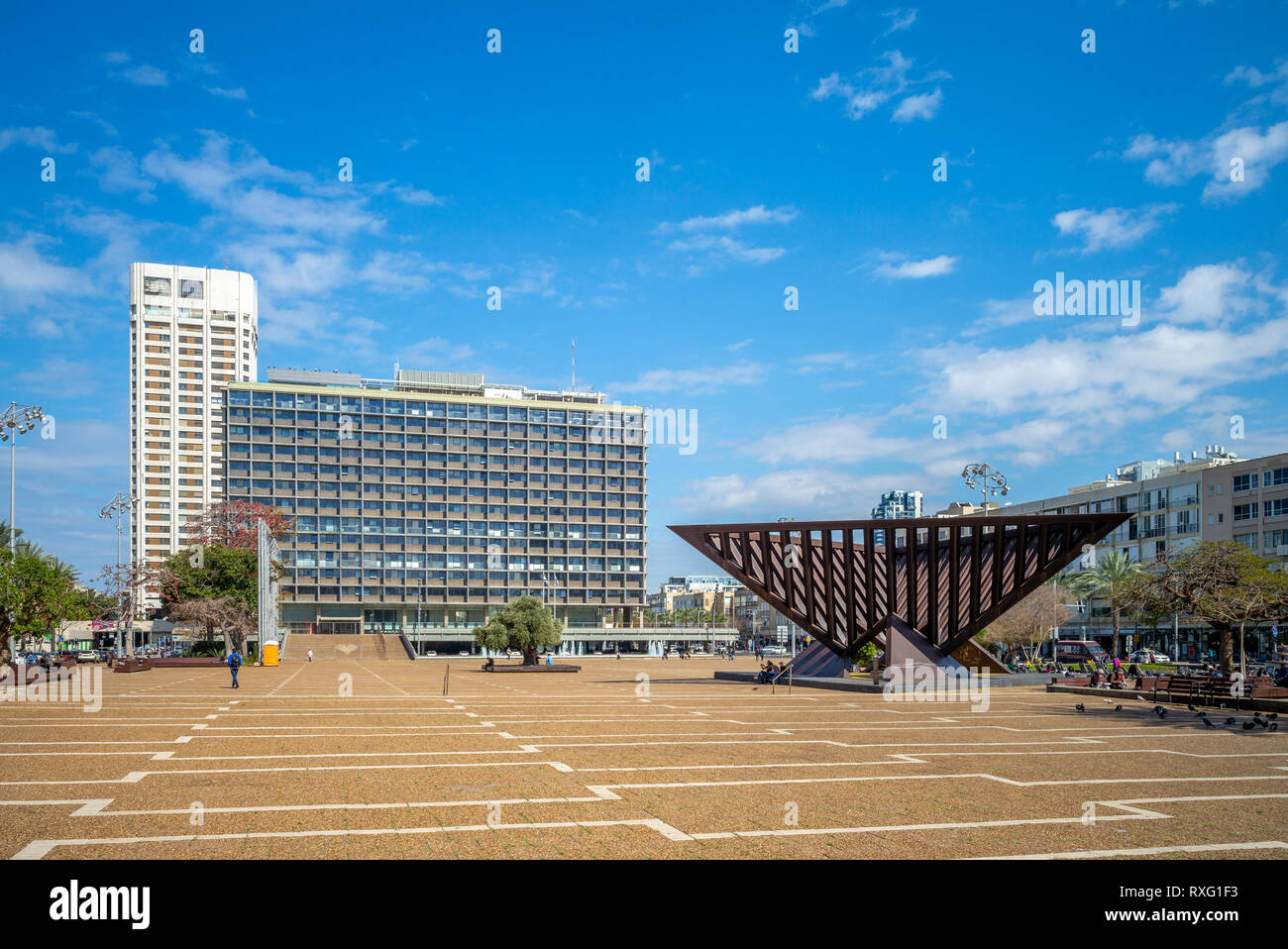 Rabin square hi-res stock photography and images - Alamy