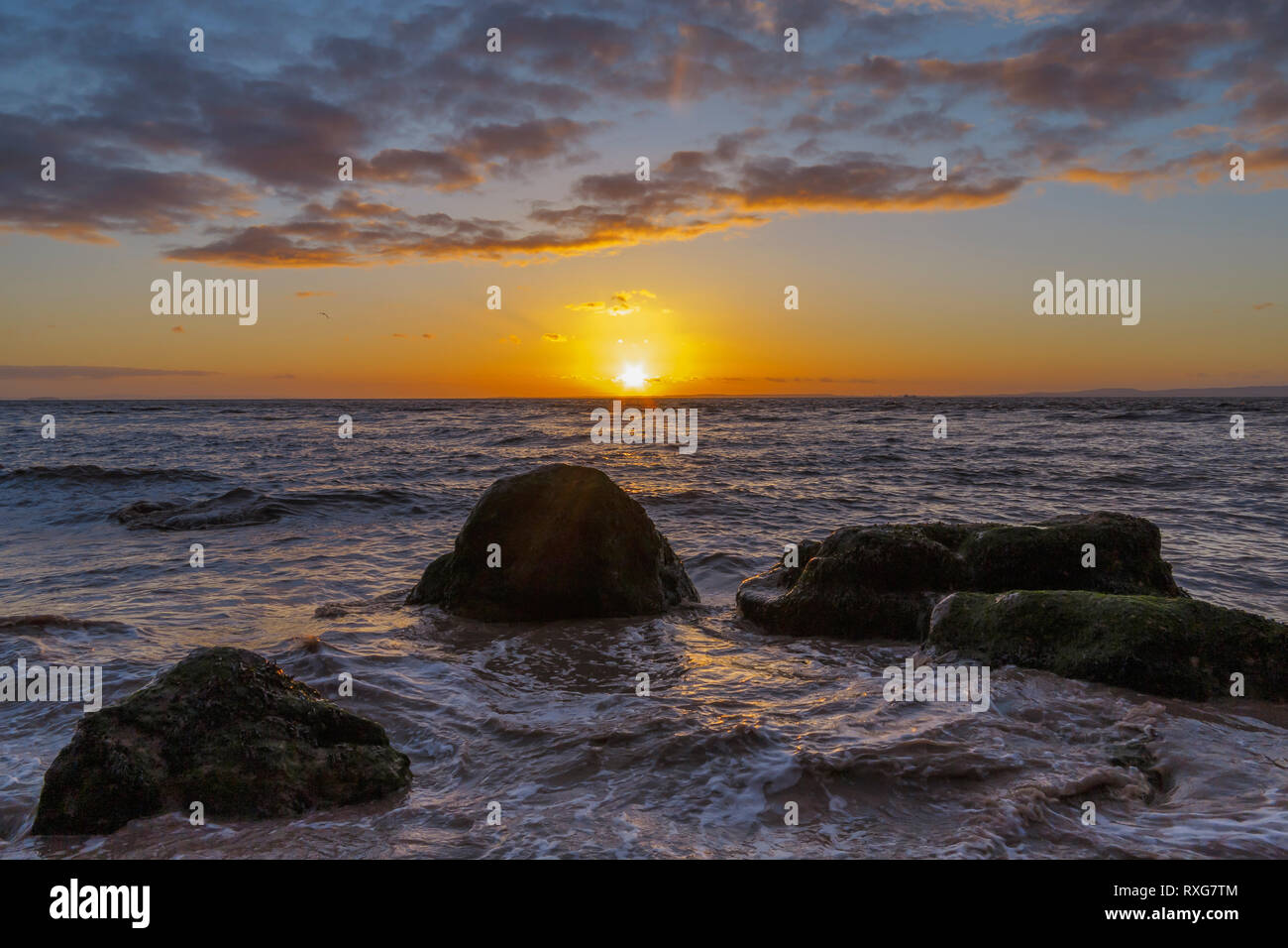 Taken at Lady bay Stock Photo - Alamy