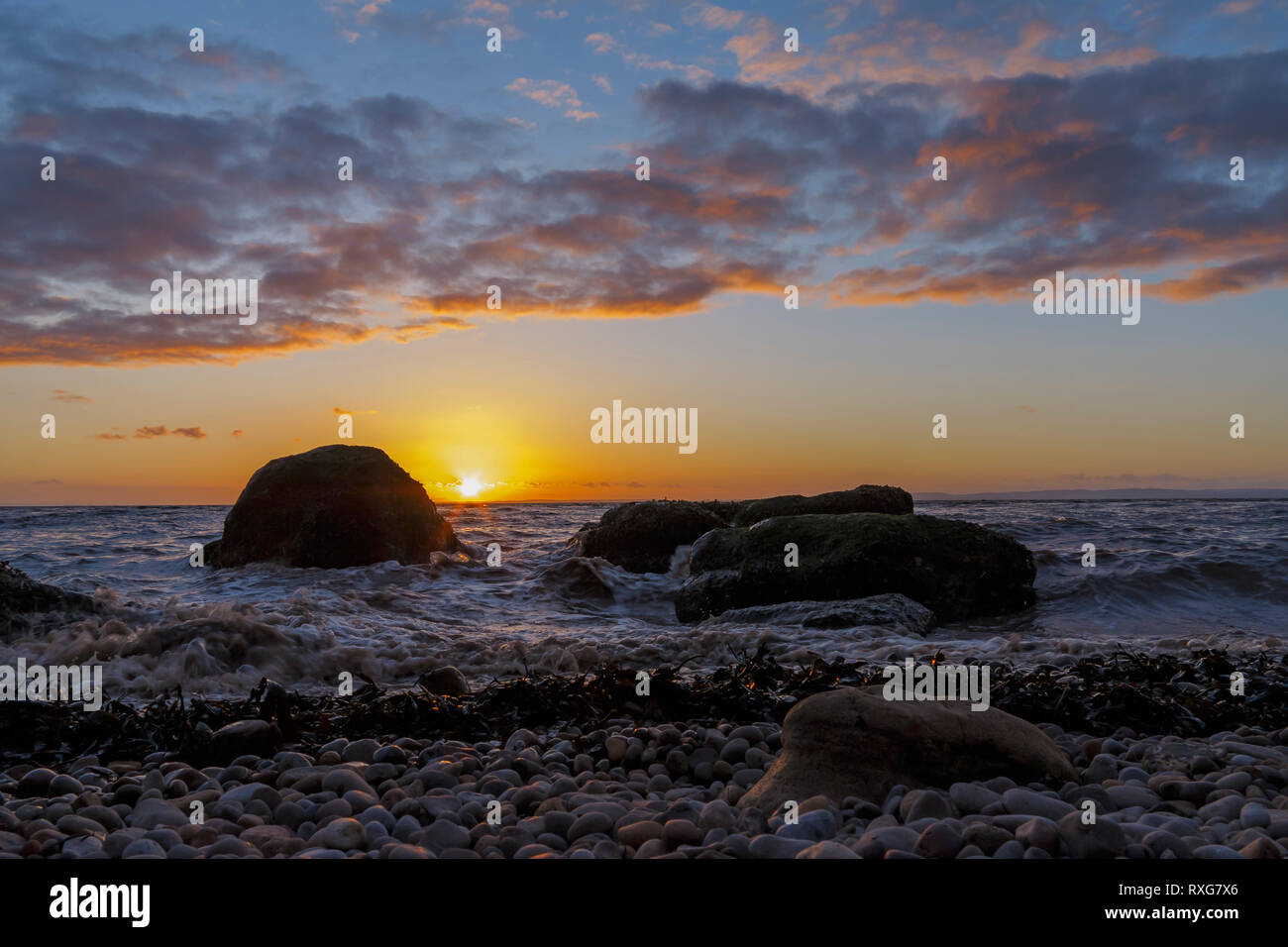 Taken at Lady bay Stock Photo - Alamy