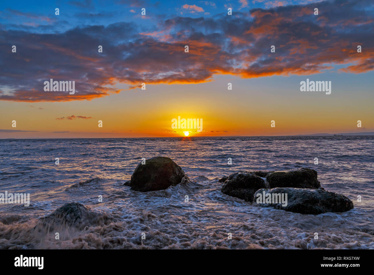 Taken at Lady bay Stock Photo - Alamy