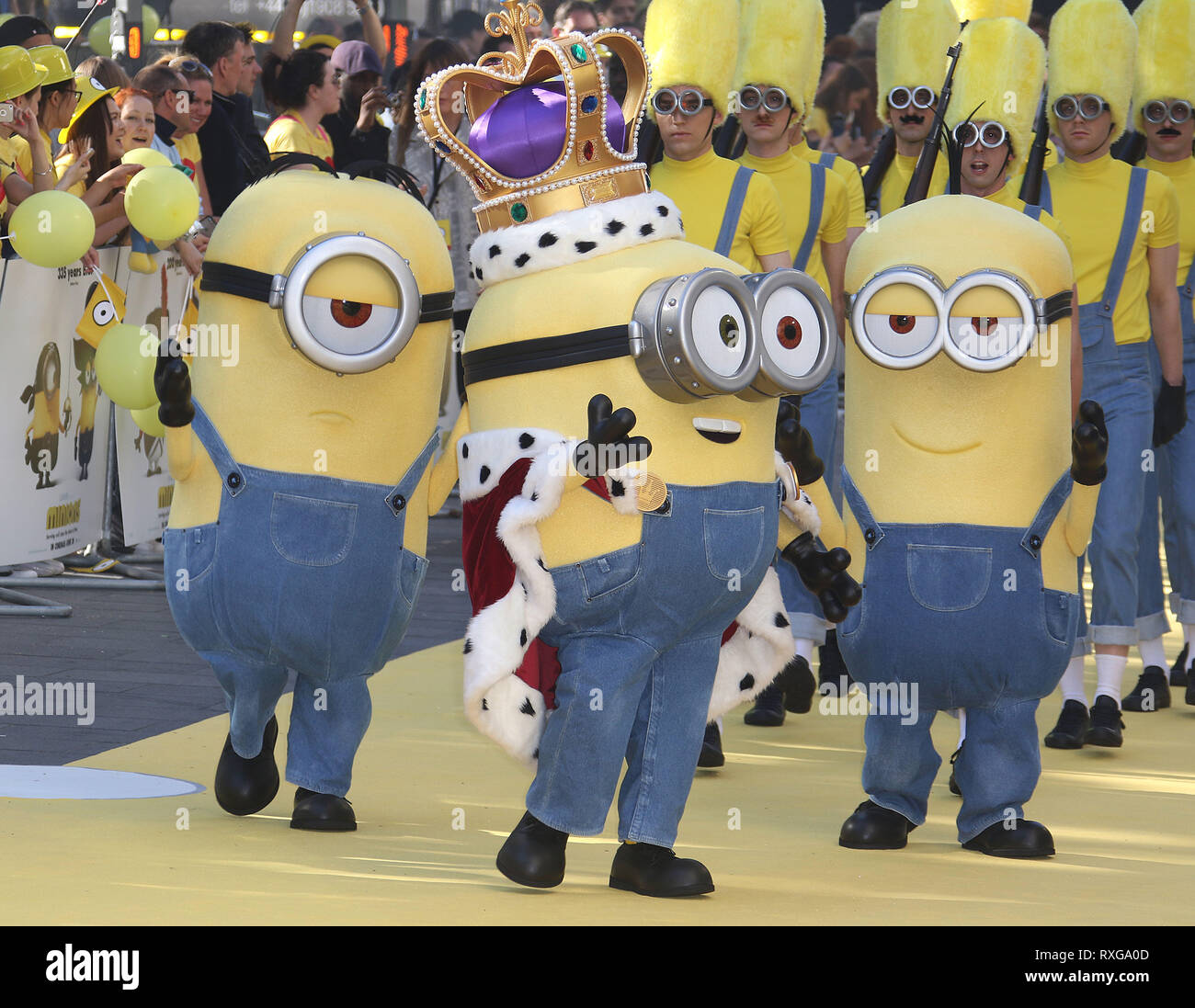 Jun 11, 2015 - London, England, UK - Minions World Premiere, Odeon ...