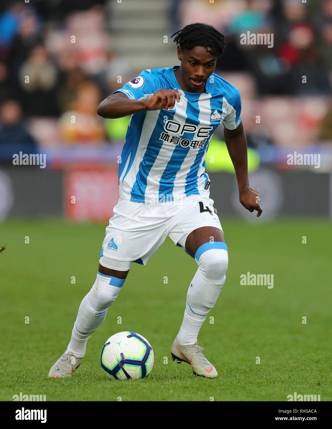 Huddersfield Town's Aaron Rowe during the Premier League match at the ...
