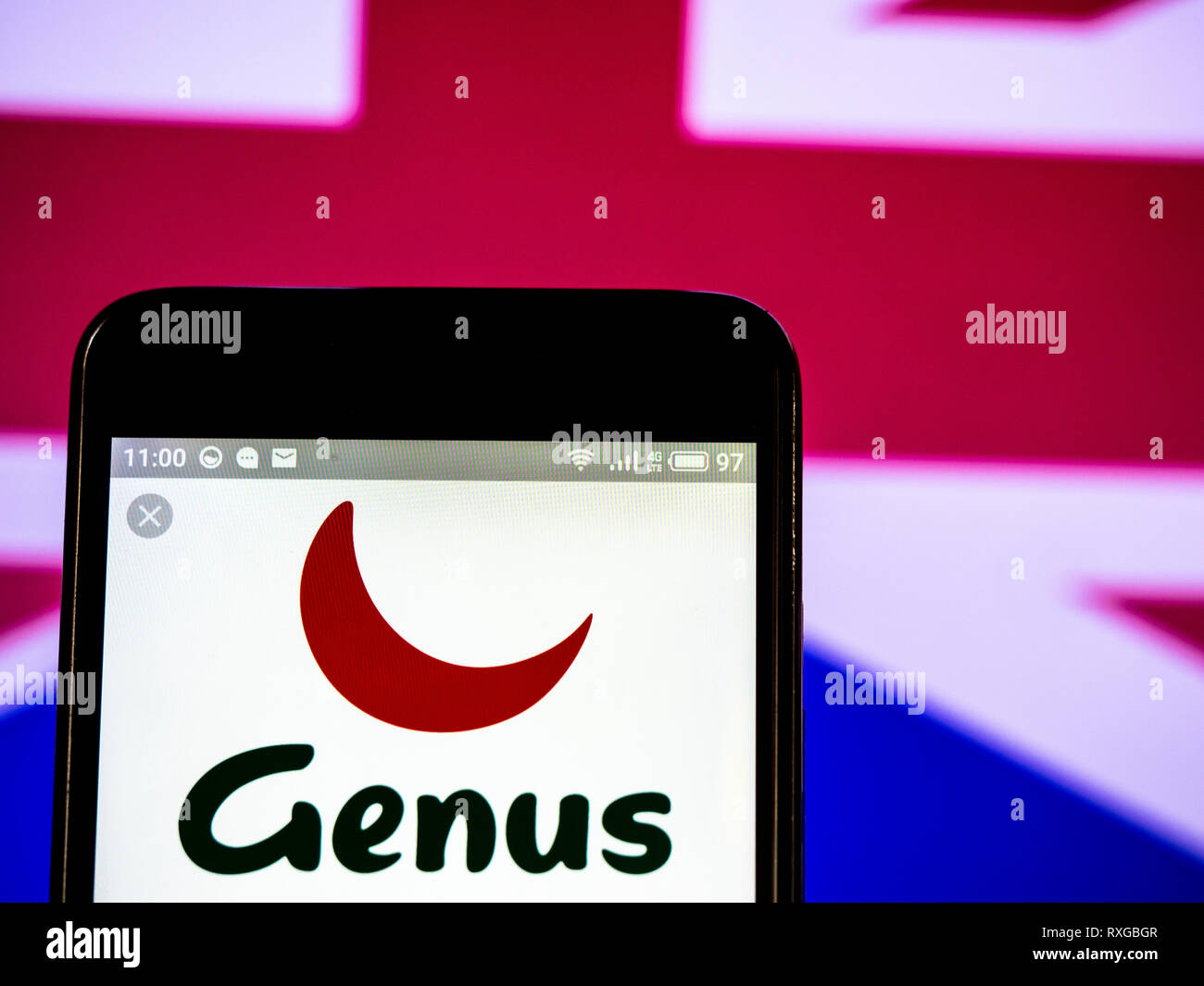 Genus plc logo hi-res stock photography and images - Alamy