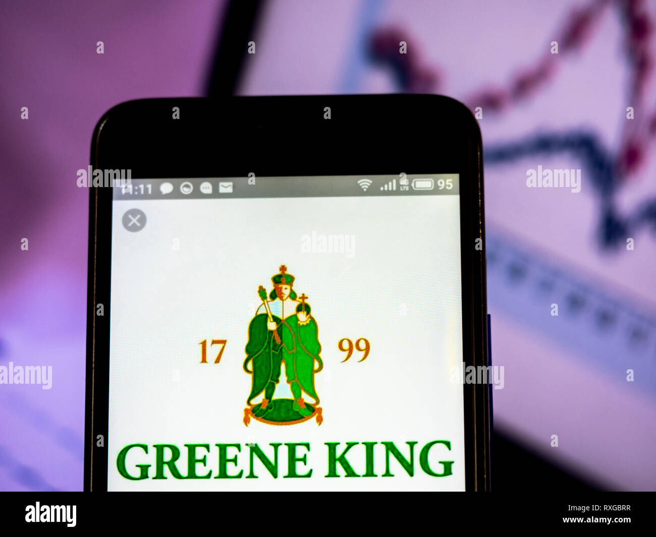 Greene king logo hi-res stock photography and images - Alamy