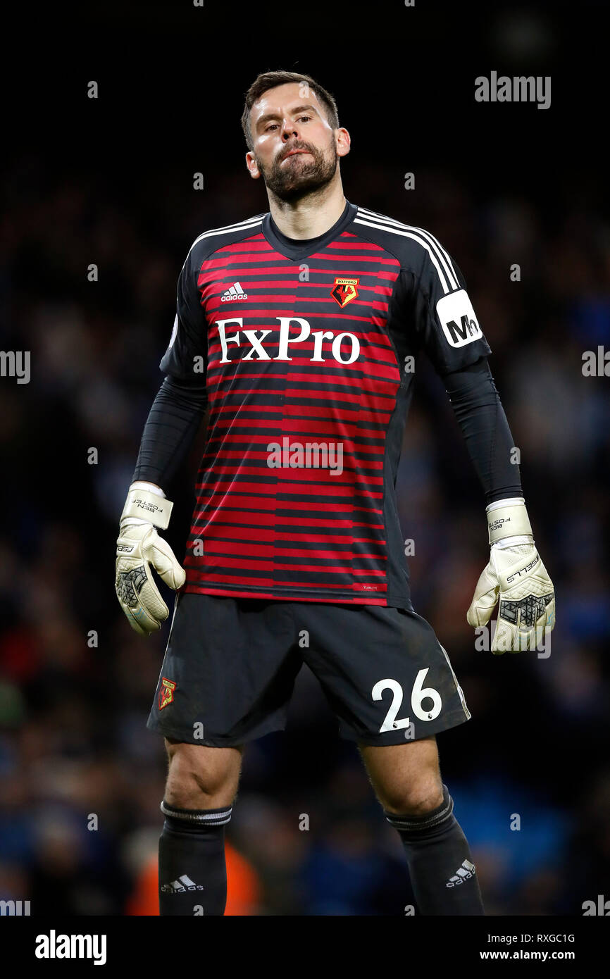 Watford goalkeeper Ben Foster during the Premier League match at the ...