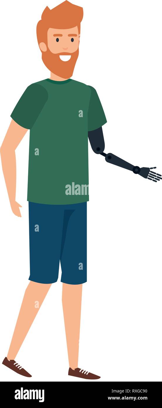 Robotic Hand Prosthesis Stock Vector Images Alamy